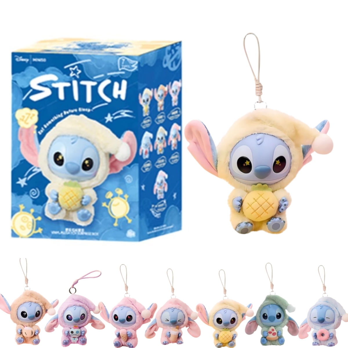 Stitch Eat Something Before Sleep Series Vinyl Figure Blind Box Super ...