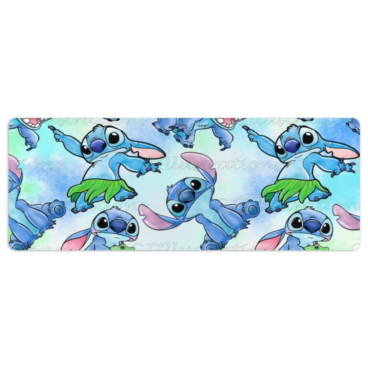 Stitch Extended Gaming Mouse Pad 35x 16 Inch, Large Mouse Pad with Non ...