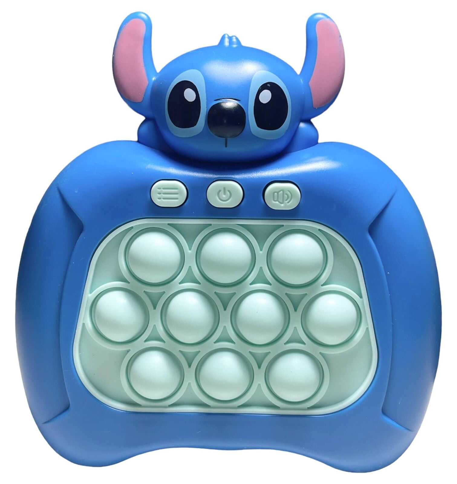 Stitch Fast Push Game, Cute Anime Pop Fidget Light Up Bubble Handheld ...
