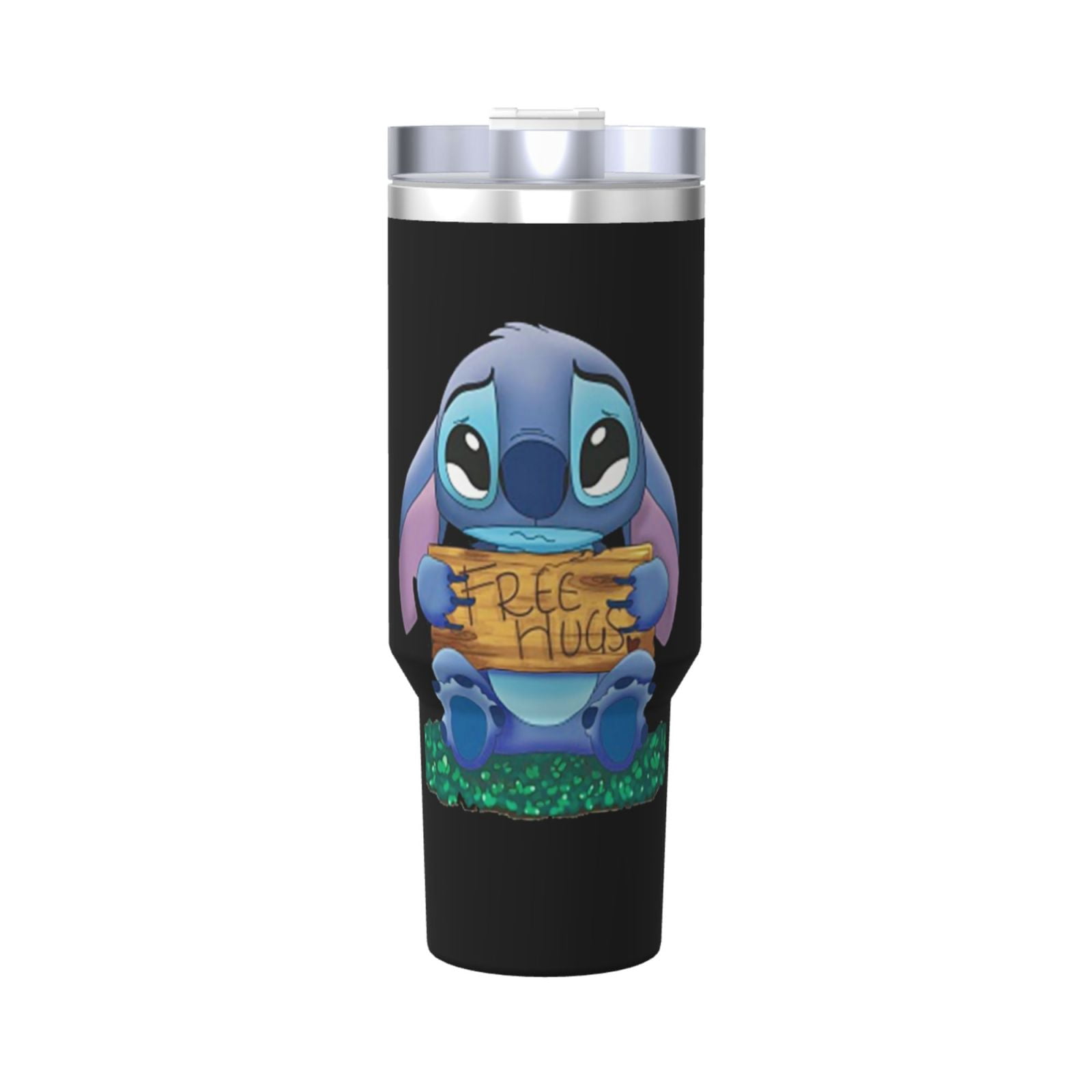Stitch Free Hugs Water Bottle,Coffee Cups,Insulated Tumblers With ...