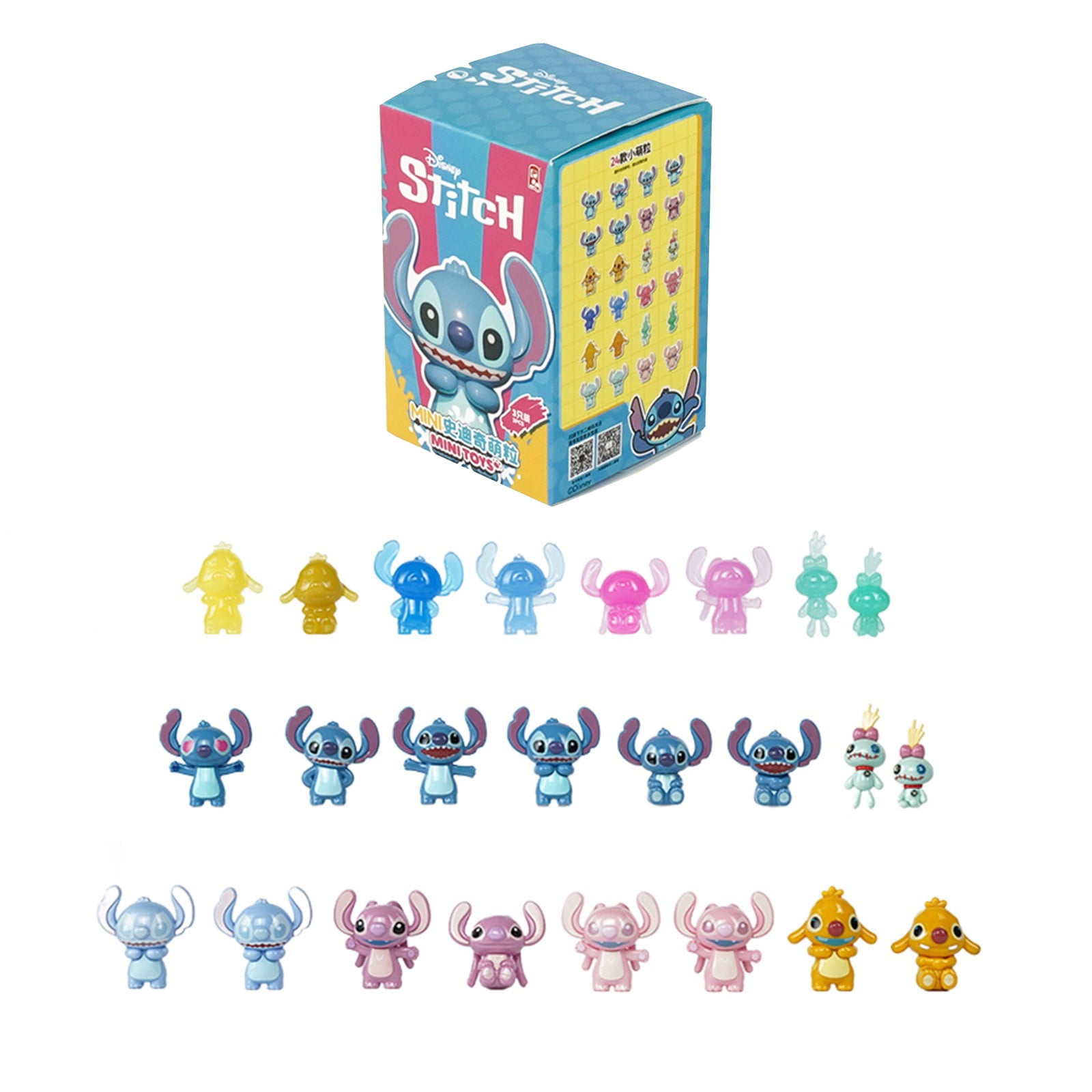 Stitch Fun Series Hero Box - Blind Box (10 Pack) Collectible Toy ...
