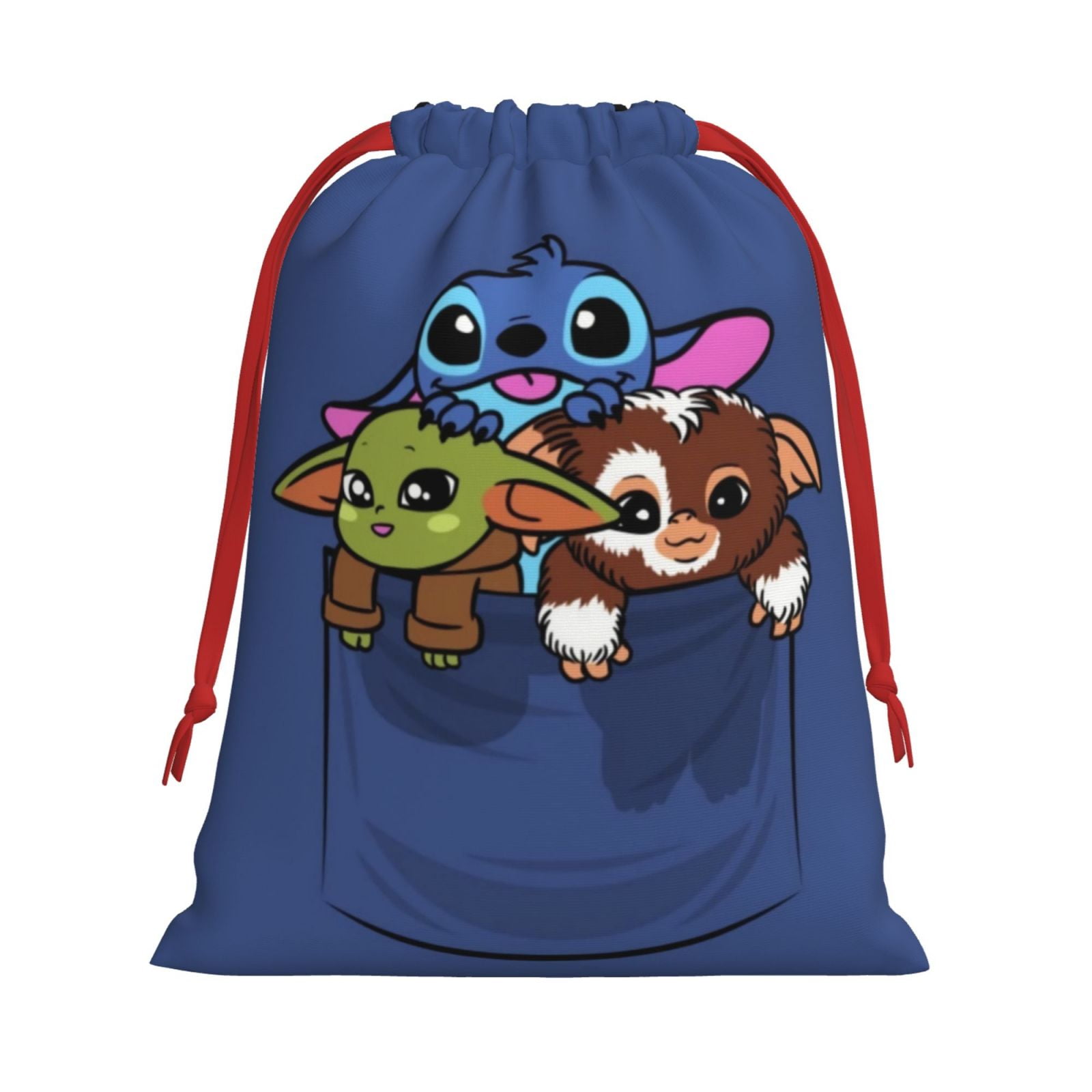 Stitch Gift Bags,Christmas Gift Bags,Drawstring Christmas Bags,Reusable ...