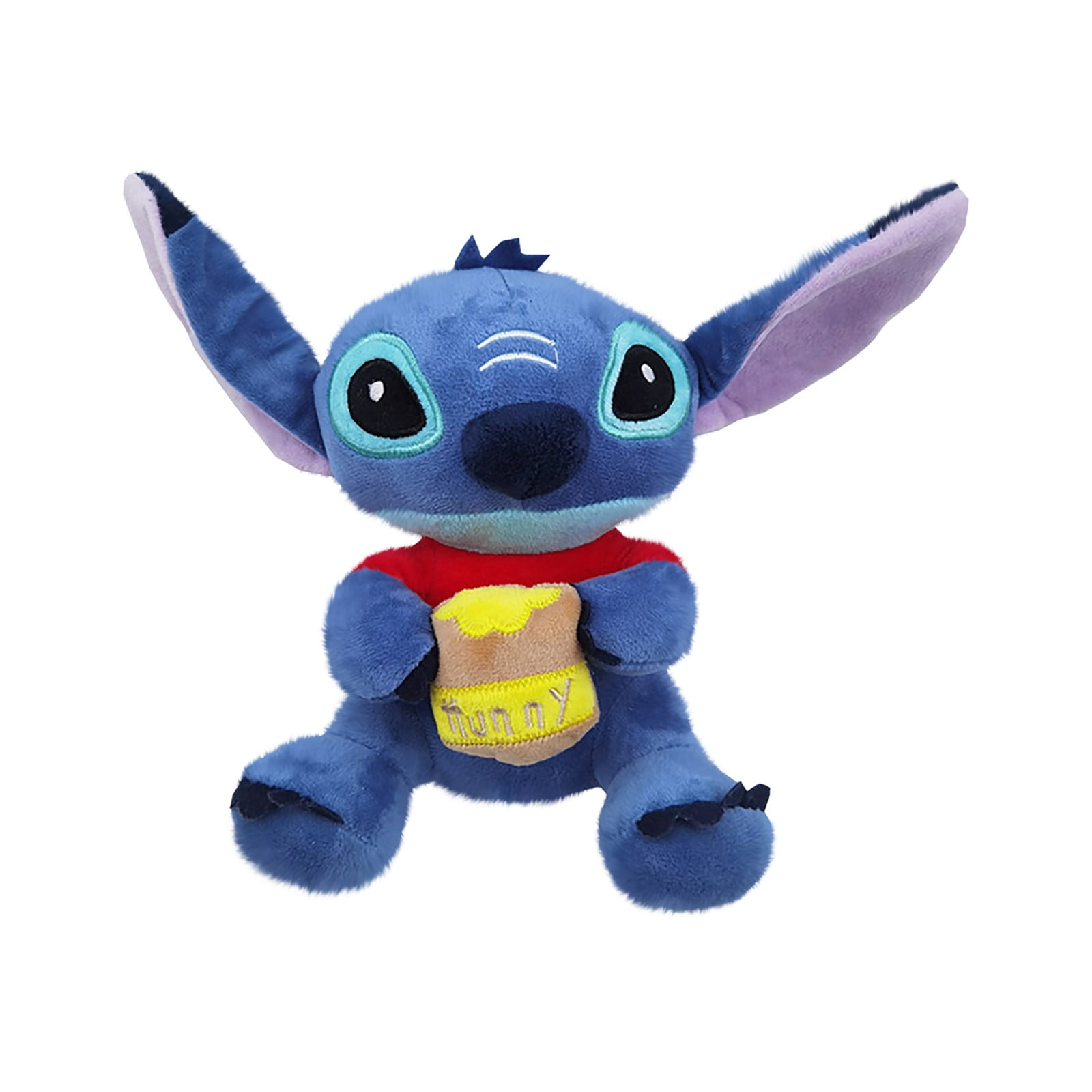 Stitch Plush Stitch Adorable Blue Alien Plush Toy With Red Bow, Soft ...