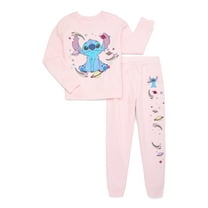 Disney Girls Lilo & Stitch Clothing Set - Stitch Sweatshirt Hoodie and ...