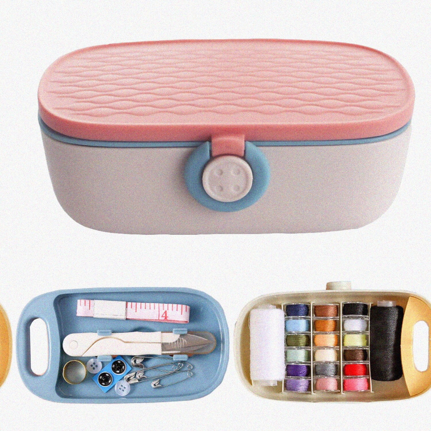 Stitch & Go: Compact Travel Sewing Kit for Adults - Needle, Thread ...