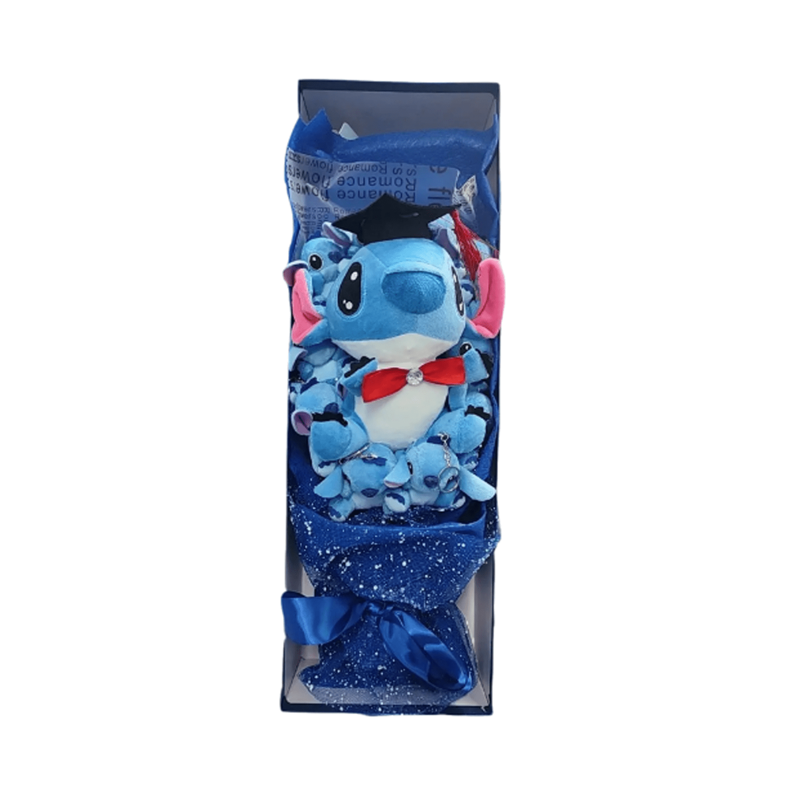 Stitch Graduation Plush Bouquet – Super Adorable Animal Cartoon Plush ...