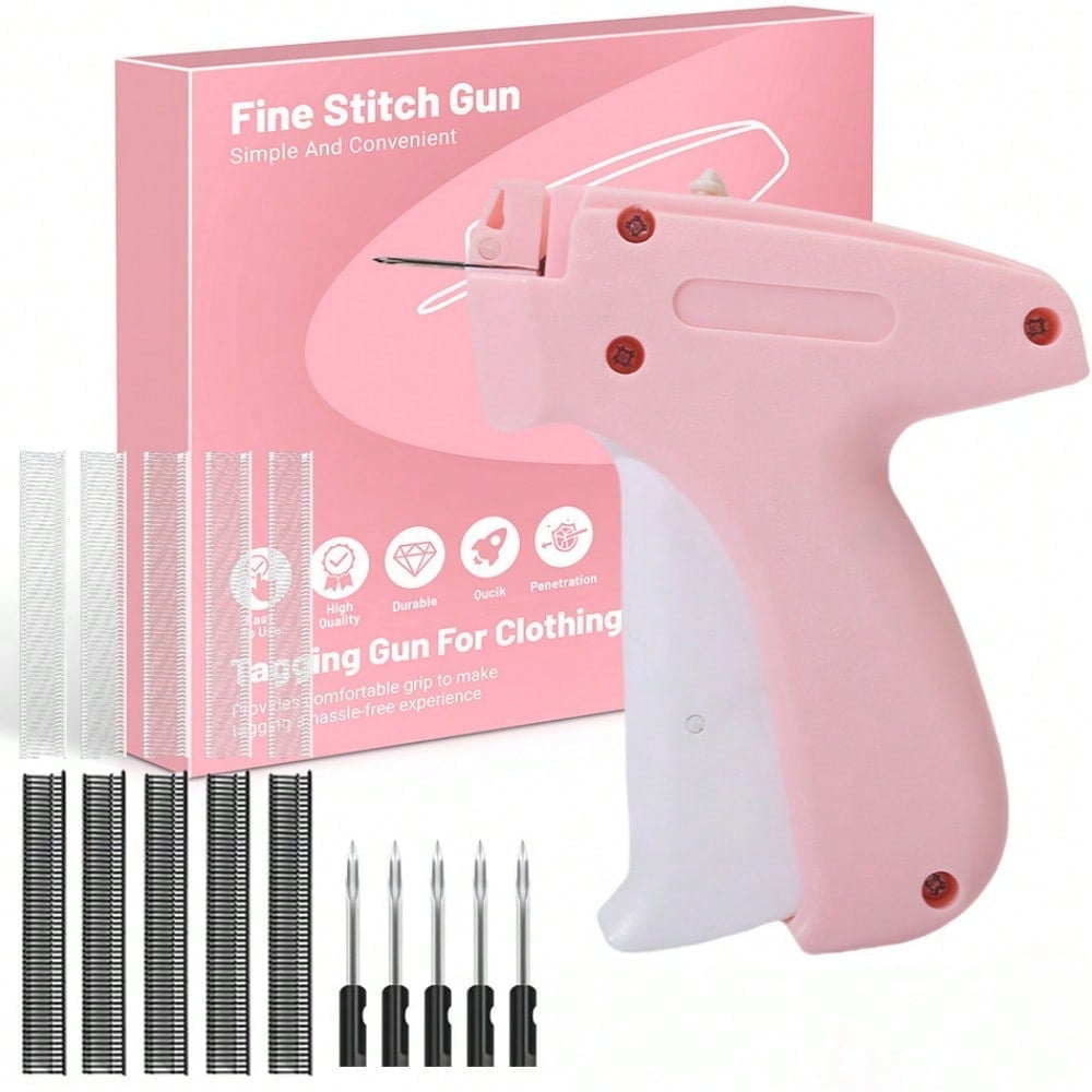 Stitch Gun for Clothes, Stitchy Quick Clothing Fixer, Tagging Gun for ...
