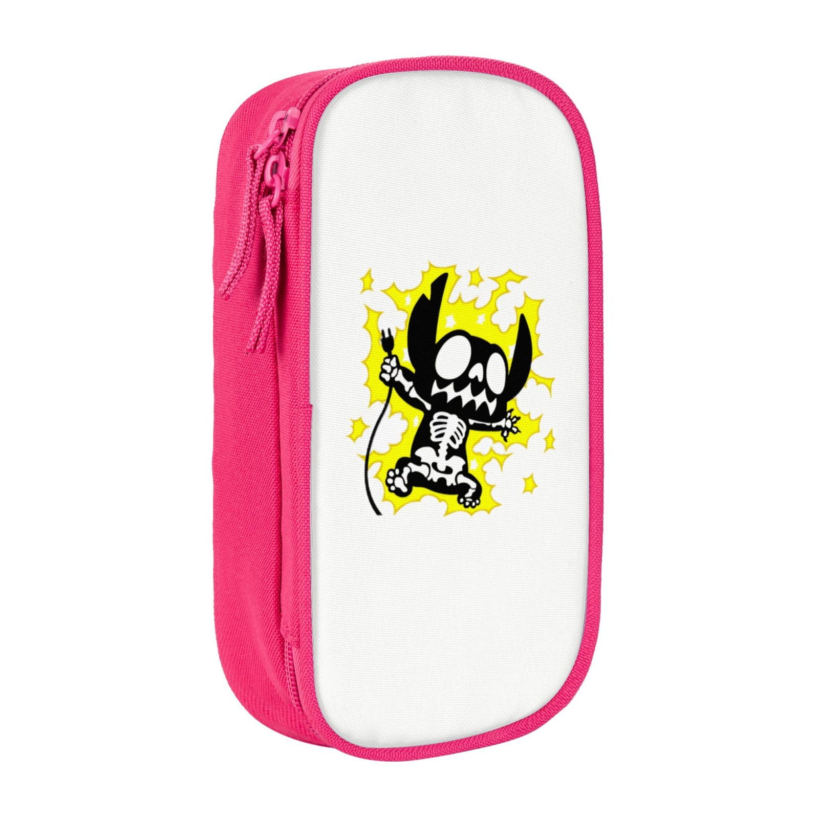 Stitch Halloween Skeleton Pencil Case,Pencil Pouch,Big Pencil Bag Pouch ...