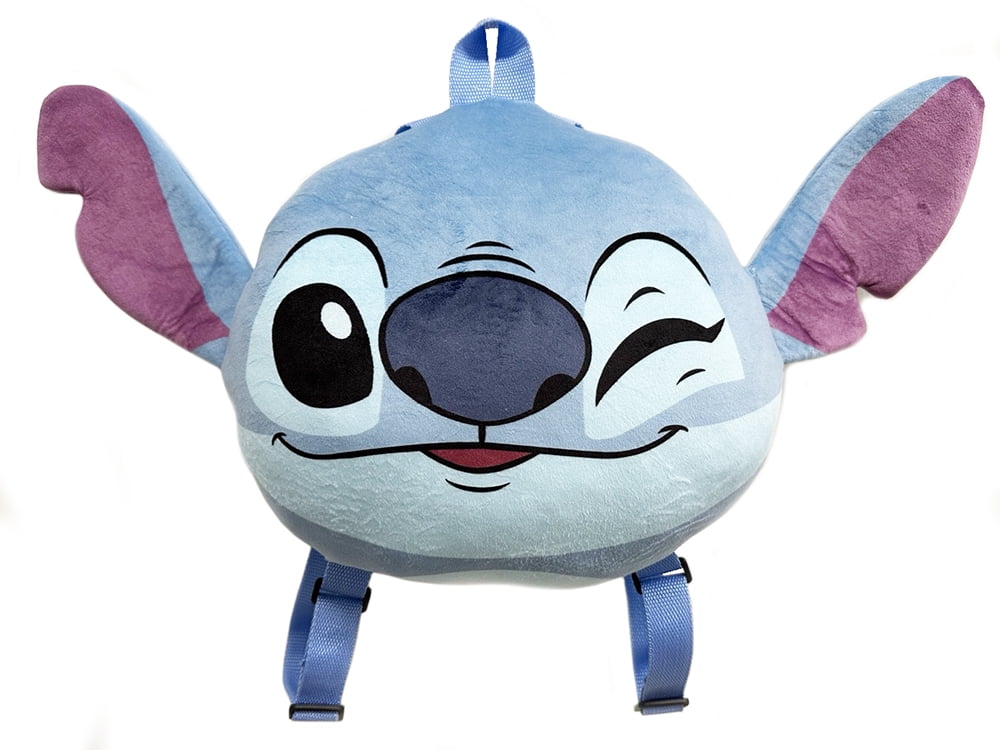 Stitch Head Shaped Plush Backpack - Walmart.com
