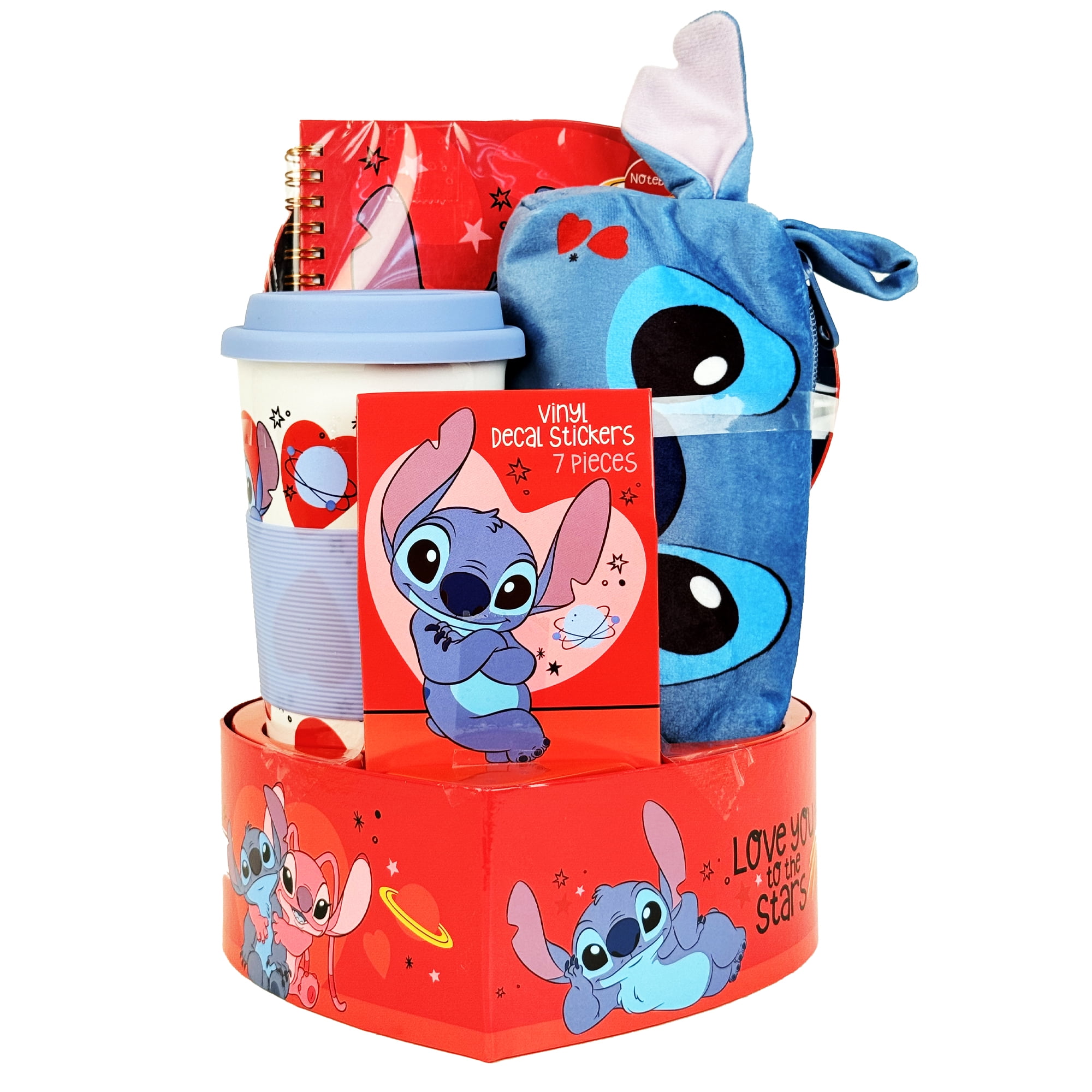Stitch Heart Box Valentines Gift Set - Walmart.com