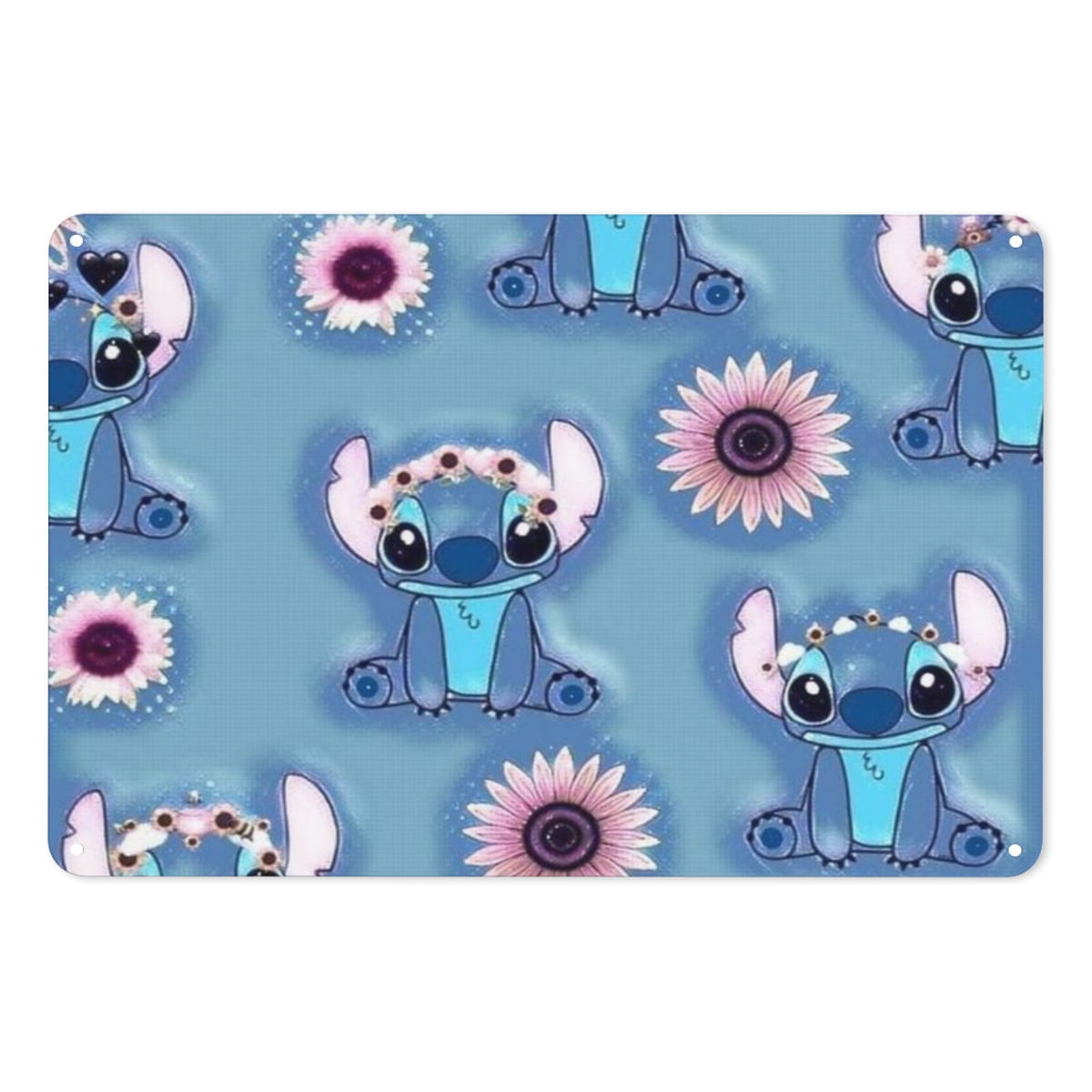 Stitch Horizontal Metal Wall Art - Multi-Size for Home Decor - Walmart.com