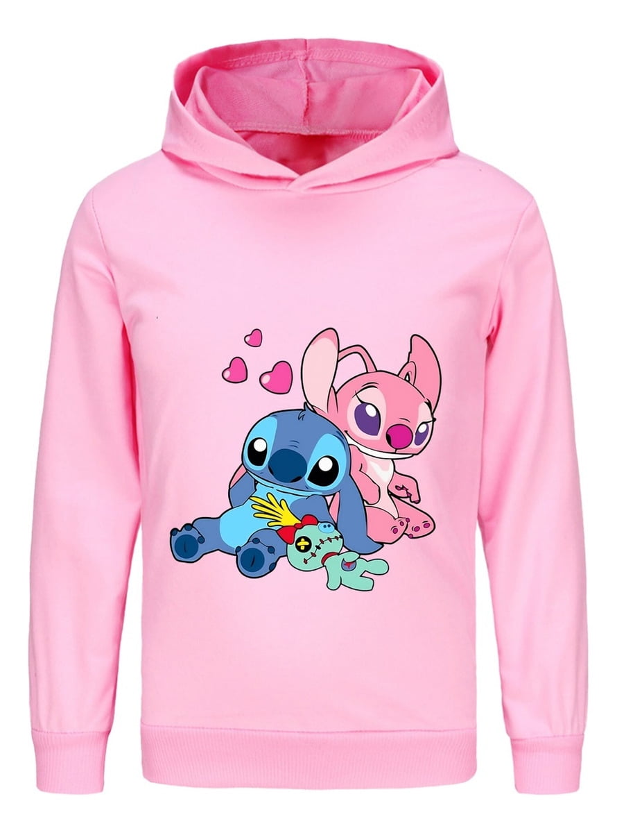 Stitch Inspired Hoodie for Children – Kids Long Sleeve Pullover – and Stylish - Walmart.com