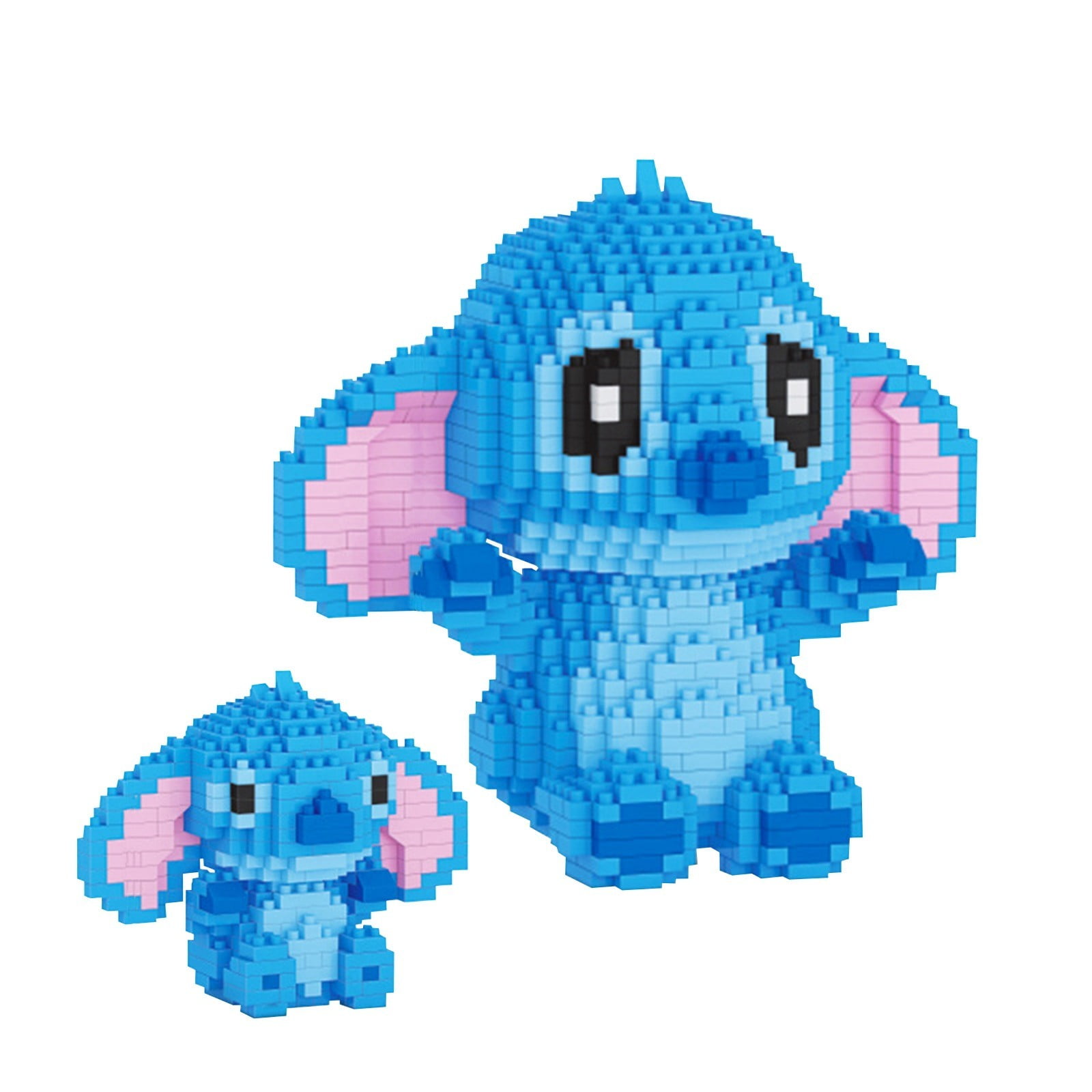 Stitch Intelligence Assembly Toys,A Large and Small Cartoon Building ...