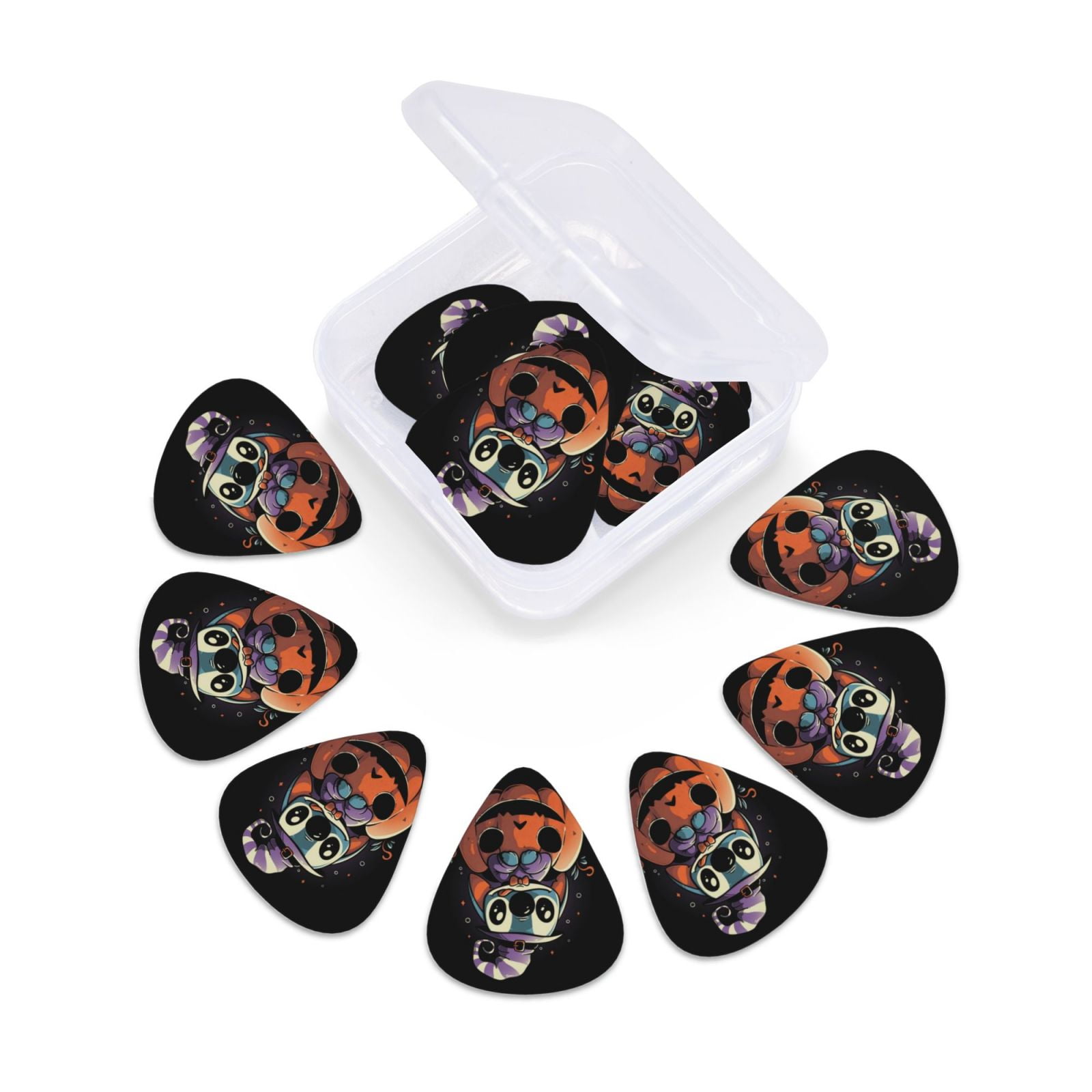 Stitch Jack-O’-Lantern Surprise Mwa Ha Ha Halloween2 12 Piece Guitar ...