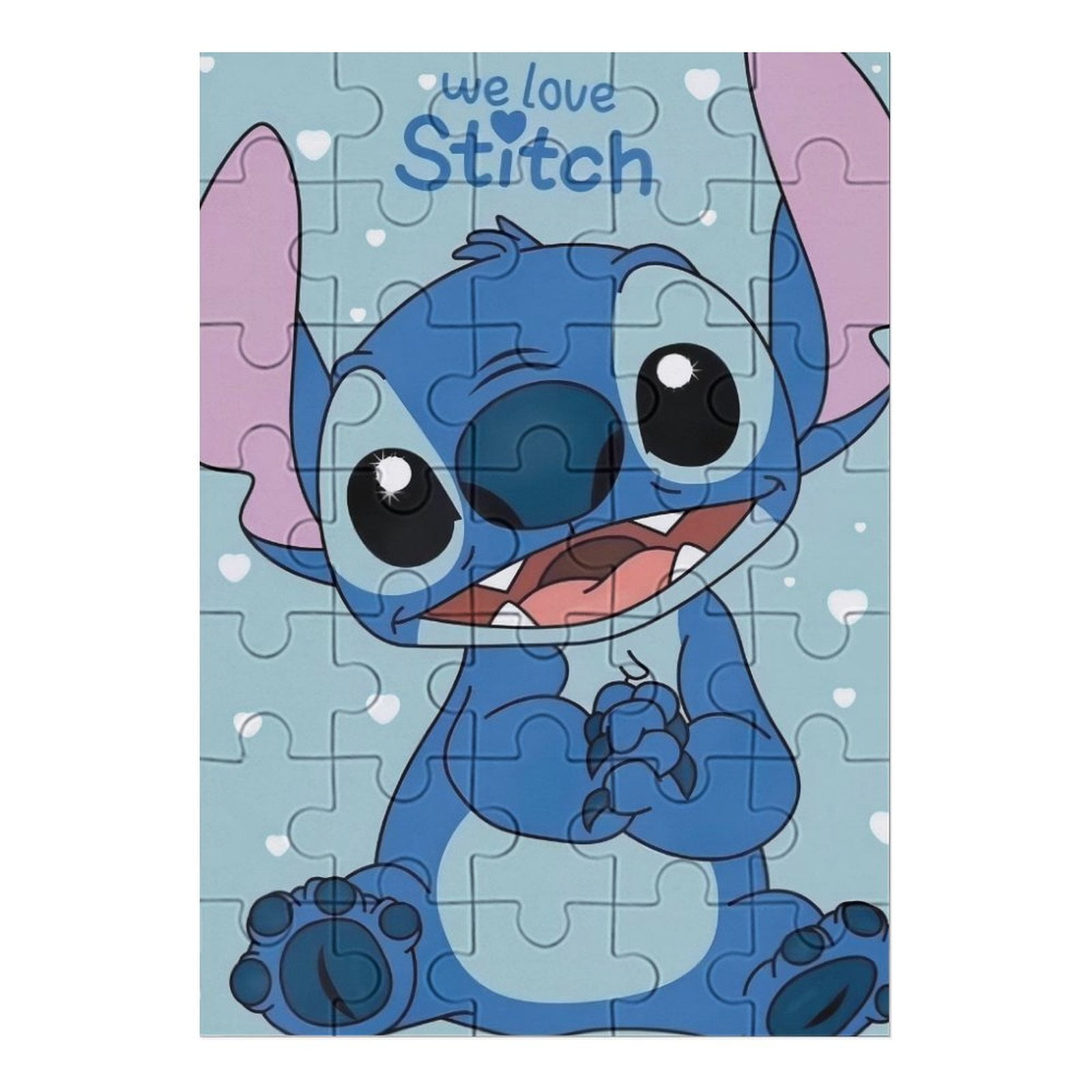 Stitch Jigsaw Puzzle Toy Cartoon Anime Interlocking Puzzle Suitable for ...
