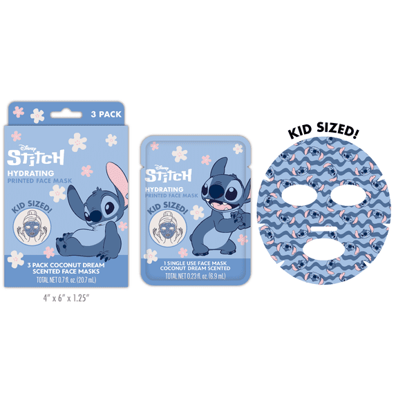 Stitch Kid Sized Face Mask Set, 3 Pack - Walmart.com