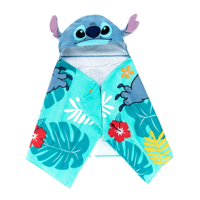 Stitch Kids Cotton Hooded Towel - Walmart Business Supplies