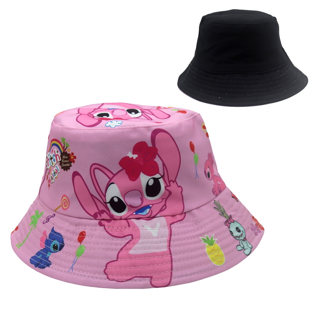 Stitch Kids' Fisherman Sun Hat with Playful Prints Outdoor Bucket Hat ...