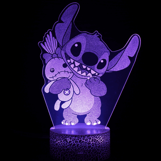 Stitch Kids Night Light, Stitch Gifts, Home Decor Table Lamps for Boys ...