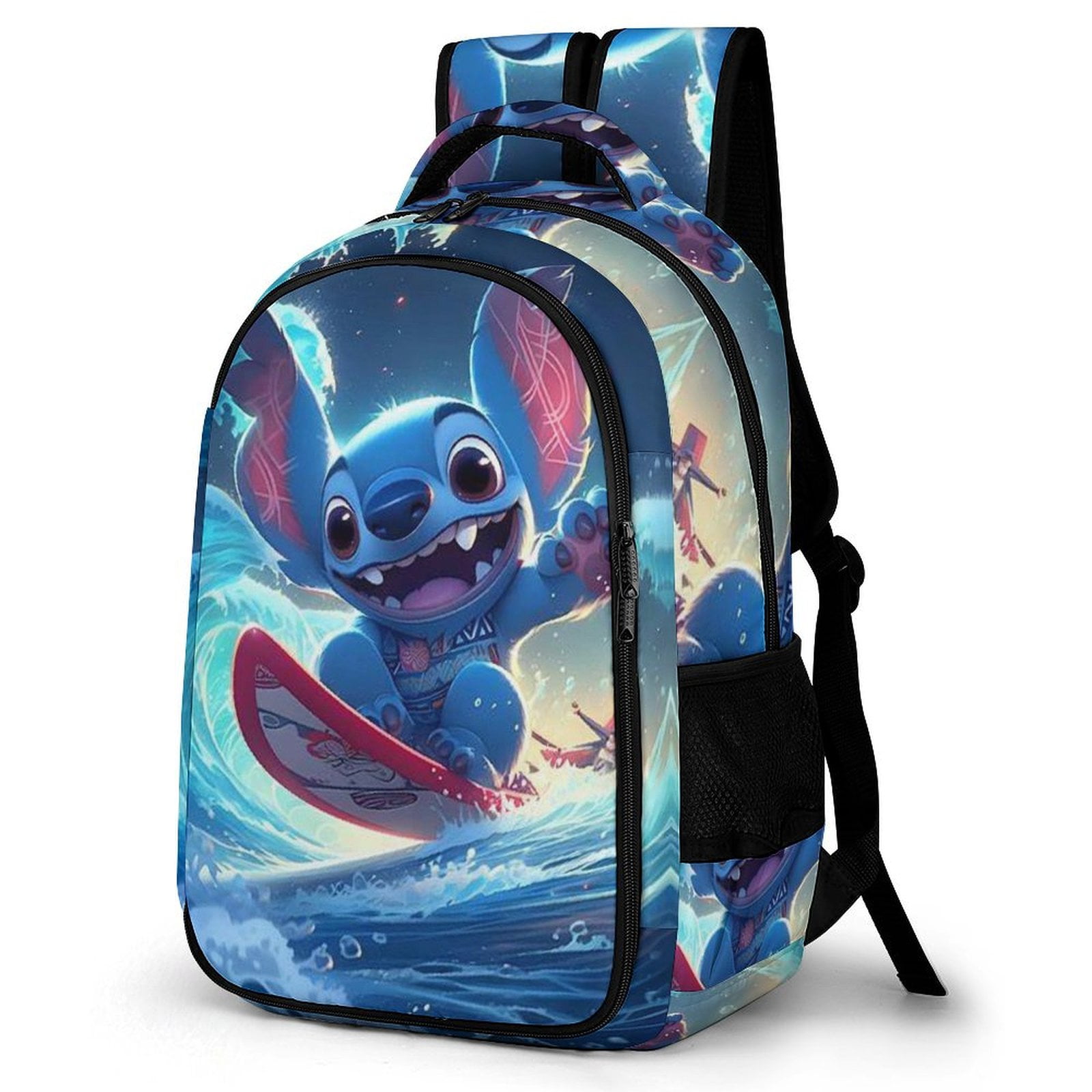 Stitch Laptop Backpack Refrigerator Pocket School Bag College Backpacks ...