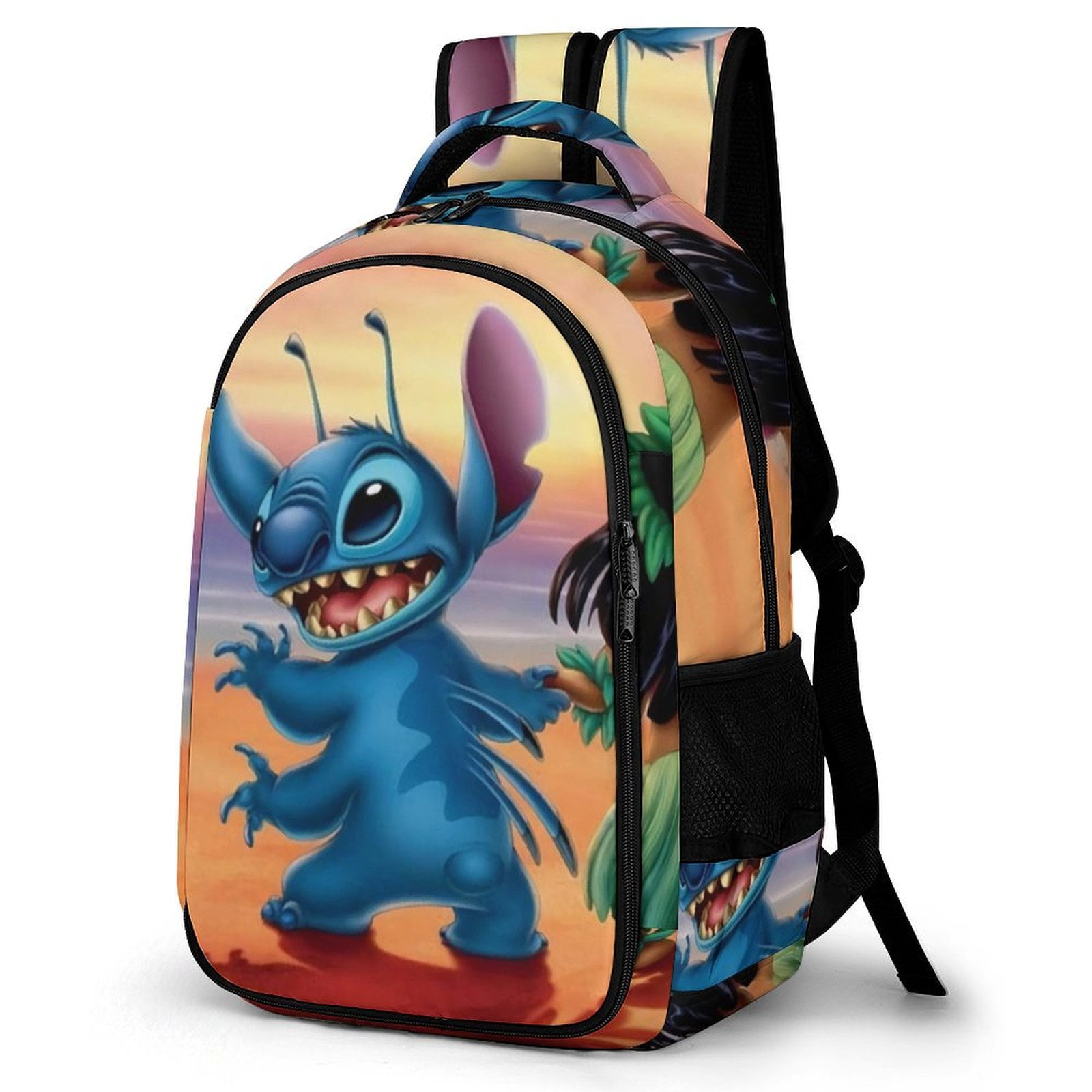 Stitch Laptop Backpack Refrigerator Pocket School Bag College Backpacks ...