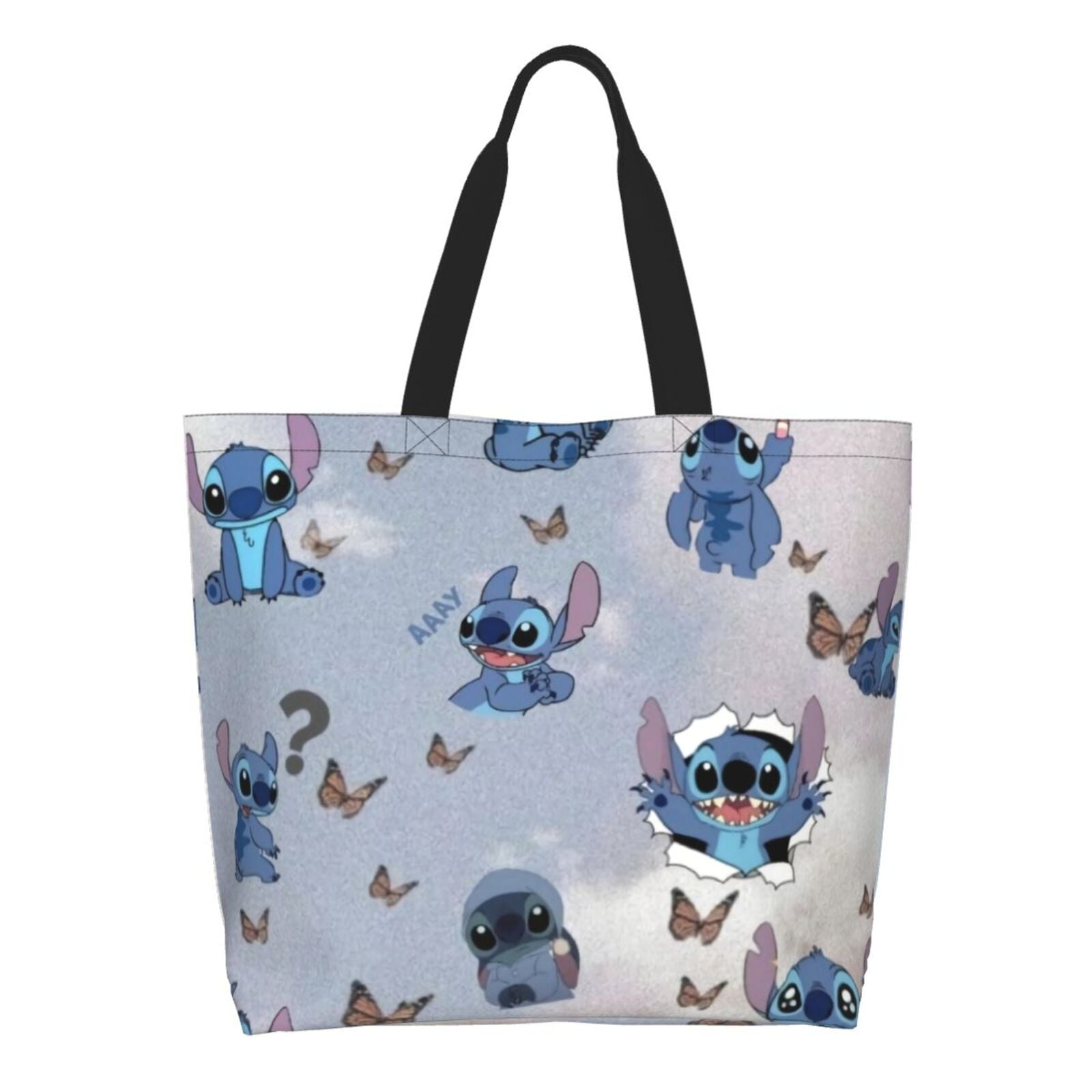 Stitch Laptop Tote Bag for Women,Work 15.9 inch Canvas Shoulder Bags ...