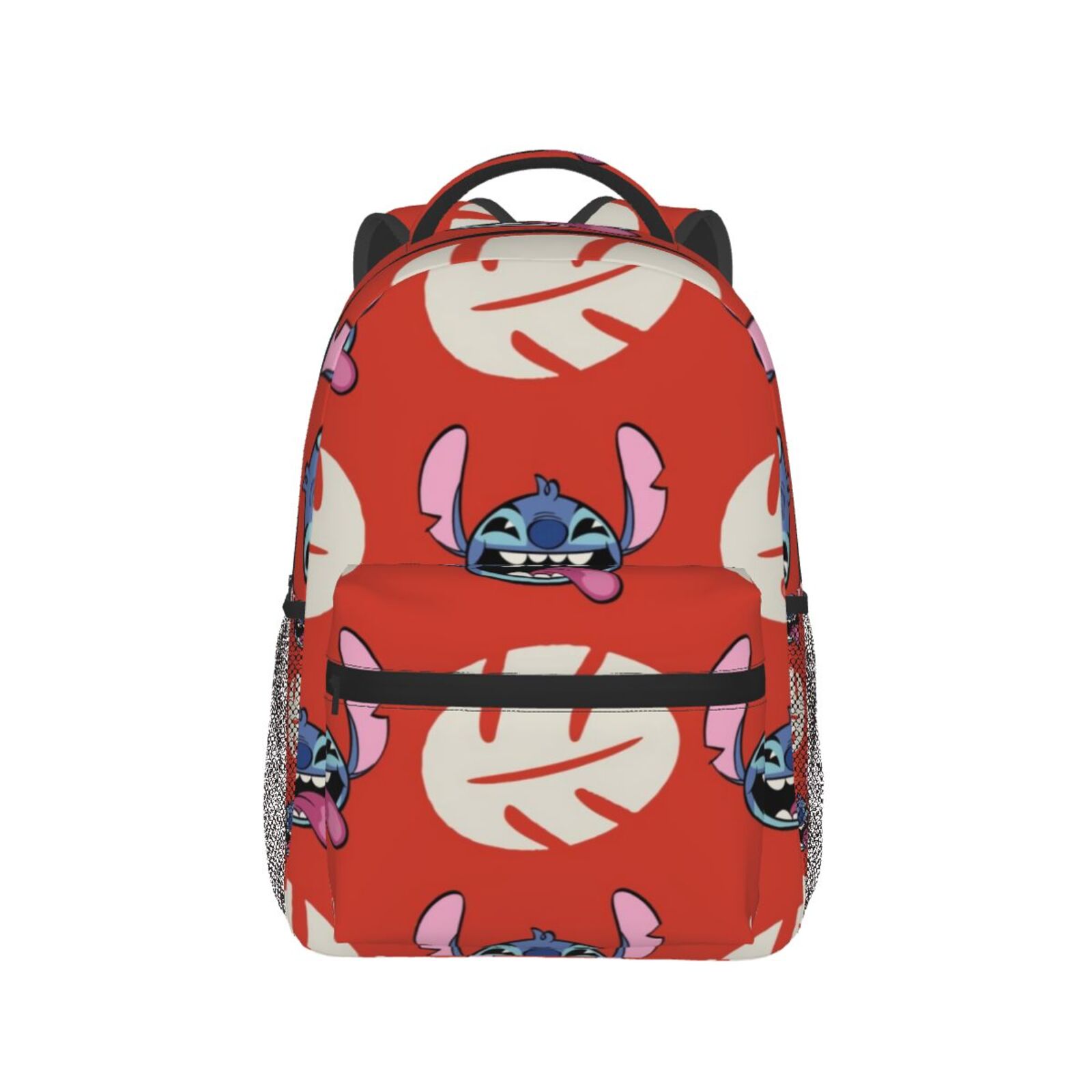 Stitch Leaf Backpack,Polyester Travel Backpack for Women Men Durable ...