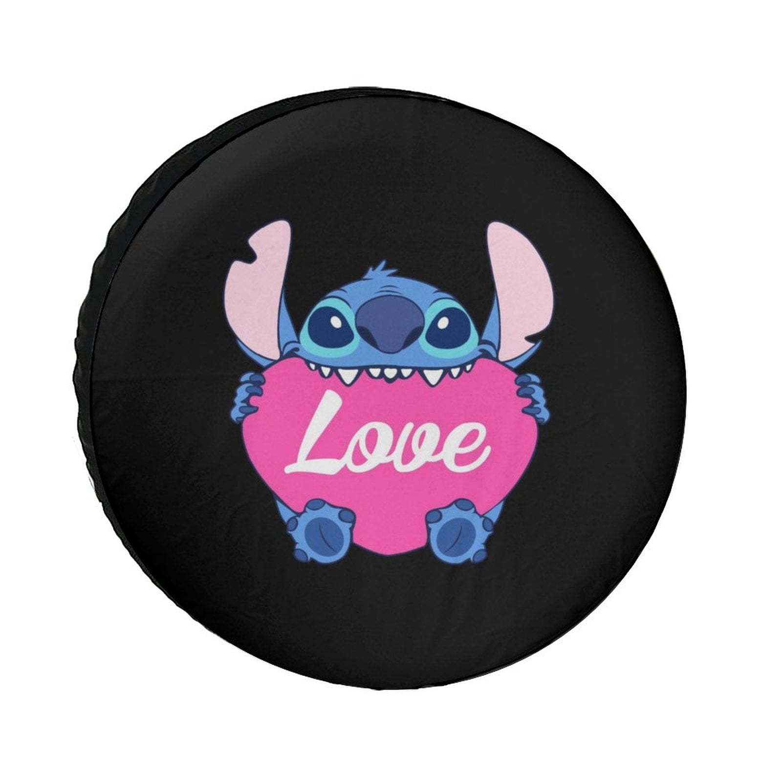Stitch Love0025 Waterproof Oxford Tire Covers, Spare Wheel Automotive ...