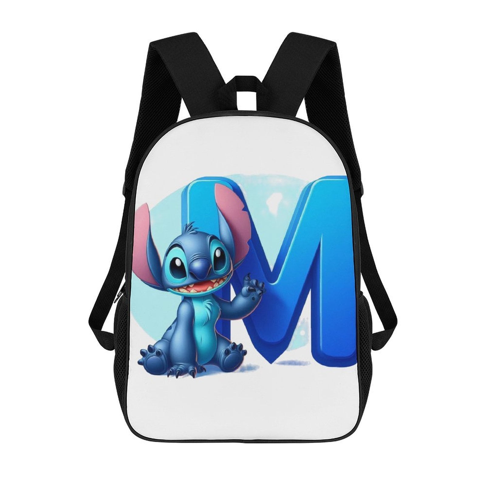 Stitch Loves Letter M Backpacks for Backpack for Bookbag - Walmart.com