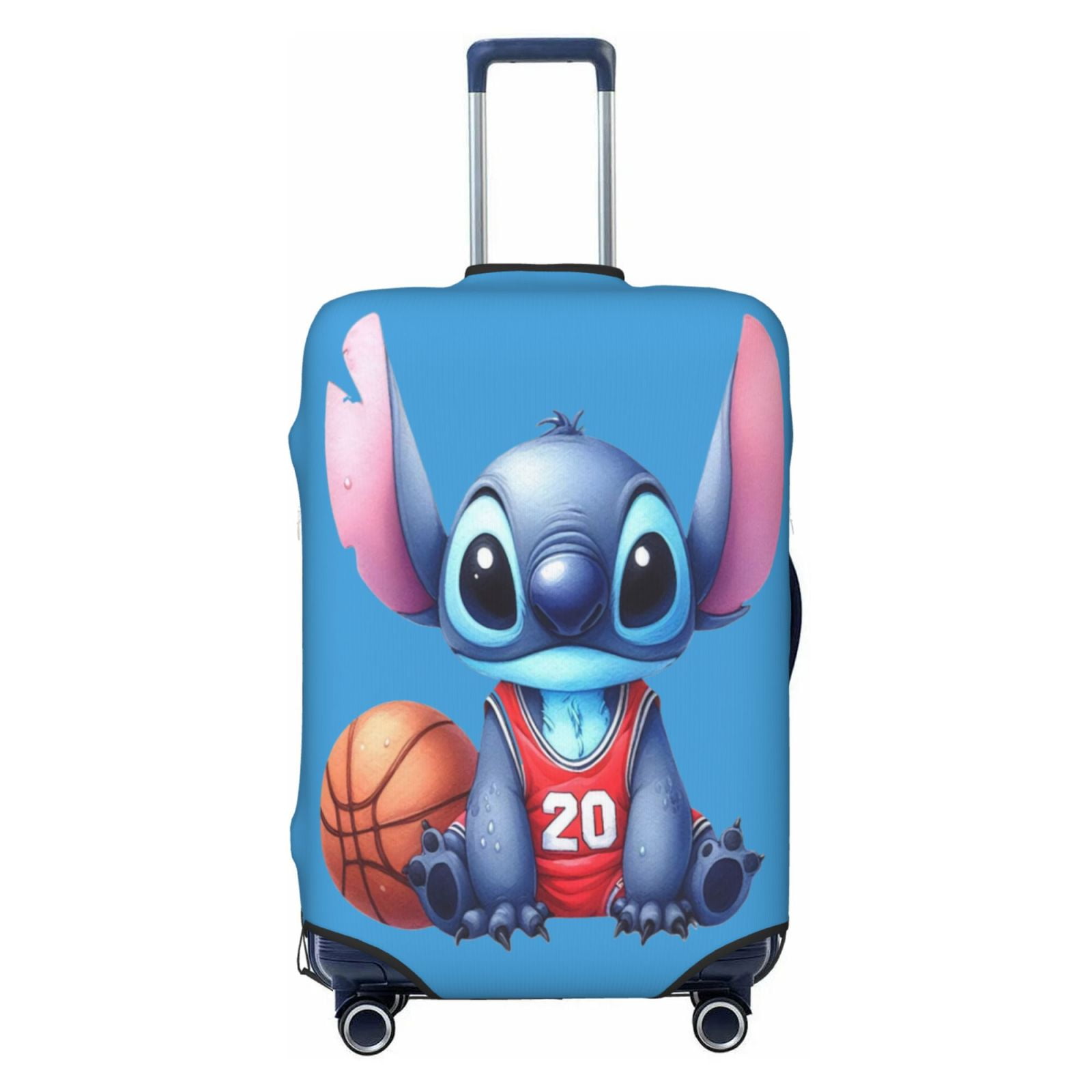 Stitch Luggage Cover Approved Travel Suitcase Protector Elastic ...