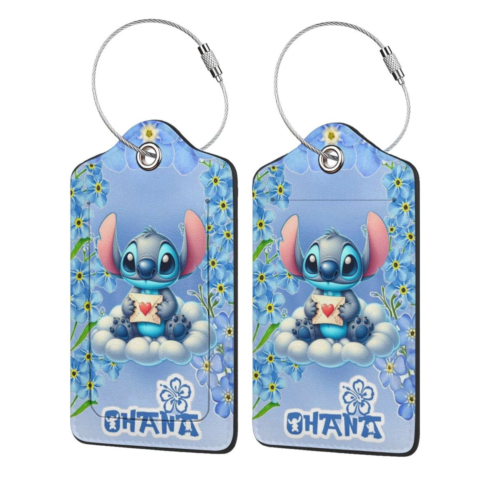 Stitch Luggage Tags for Suitcases Travel ID Identification Labels Set ...