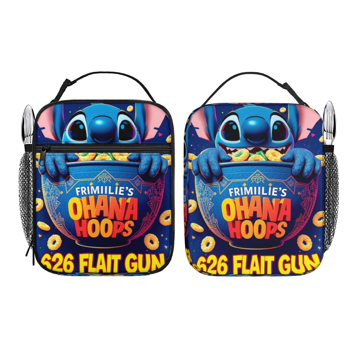 Stitch Lunch Bag Insulated Lunch Box Unisex Reusable Lunchbox - Walmart.com