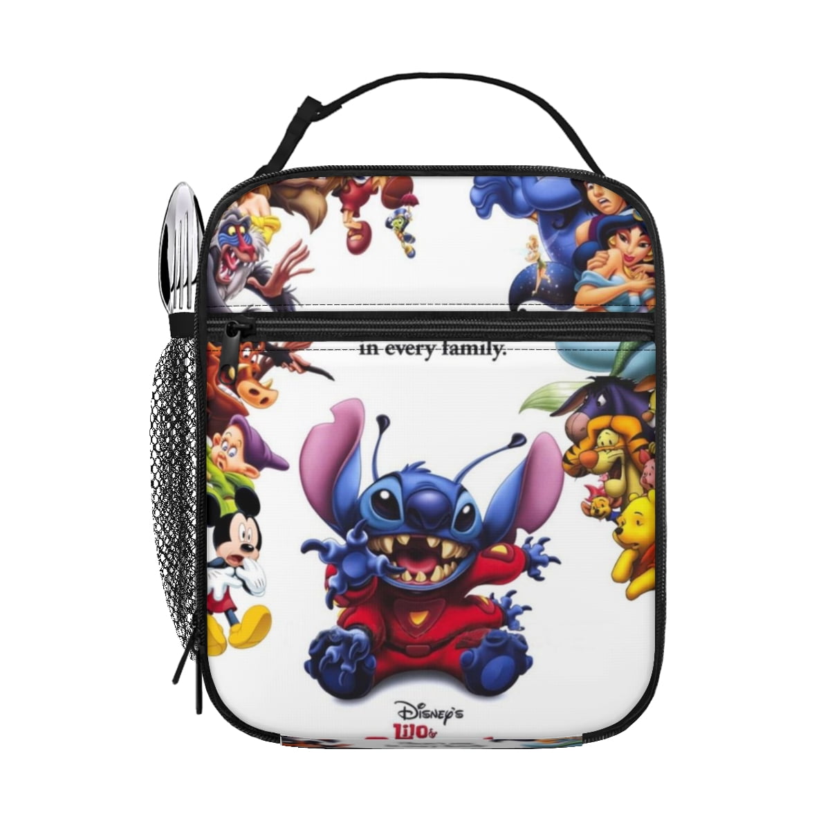 Stitch Lunch Bag Insulated Lunch Box Unisex Reusable Lunchbox - Walmart.com