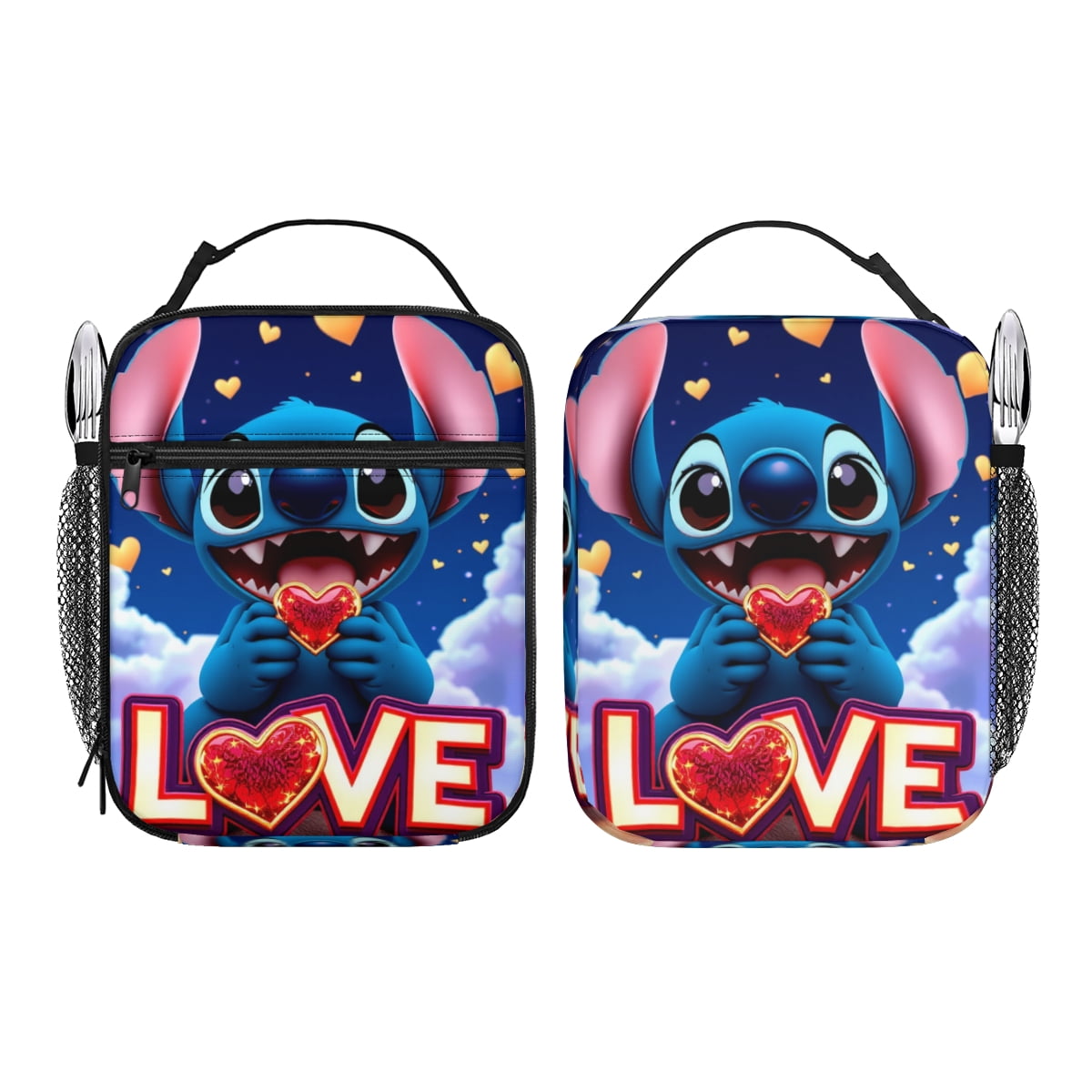 Stitch Lunch Bag Insulated Lunch Box Unisex Reusable Lunchbox - Walmart.com