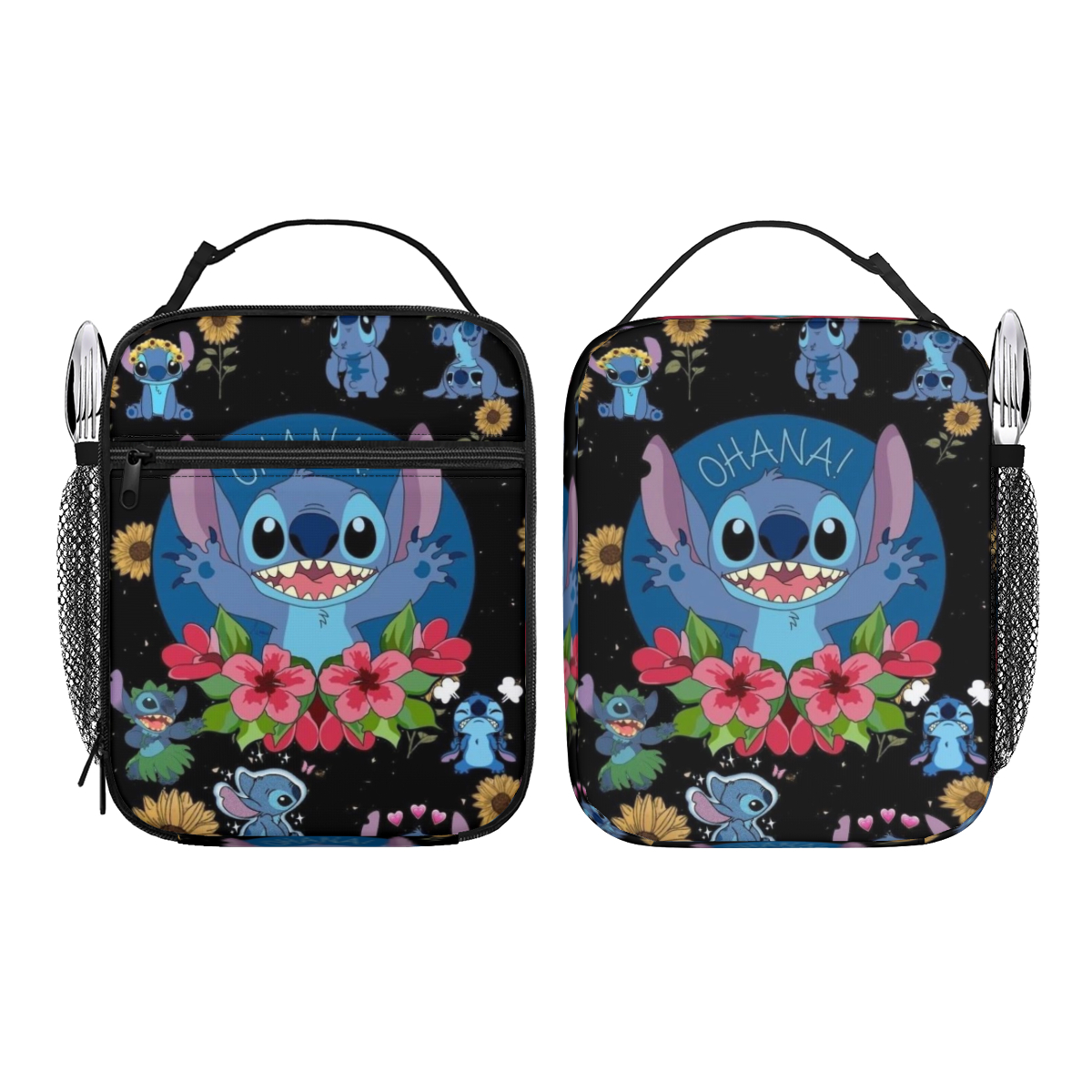Stitch Lunch Bag Insulated Lunch Box Unisex Reusable Lunchbox - Walmart.com