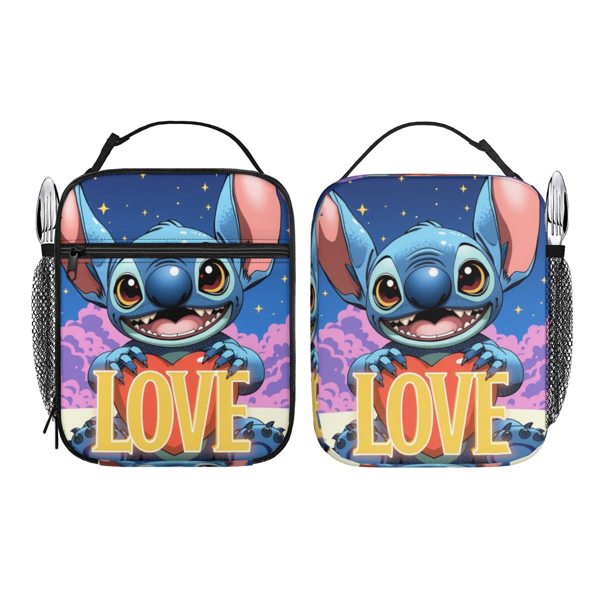 Stitch Lunch Bag Insulated Lunch Box Unisex Reusable Lunchbox - Walmart.com