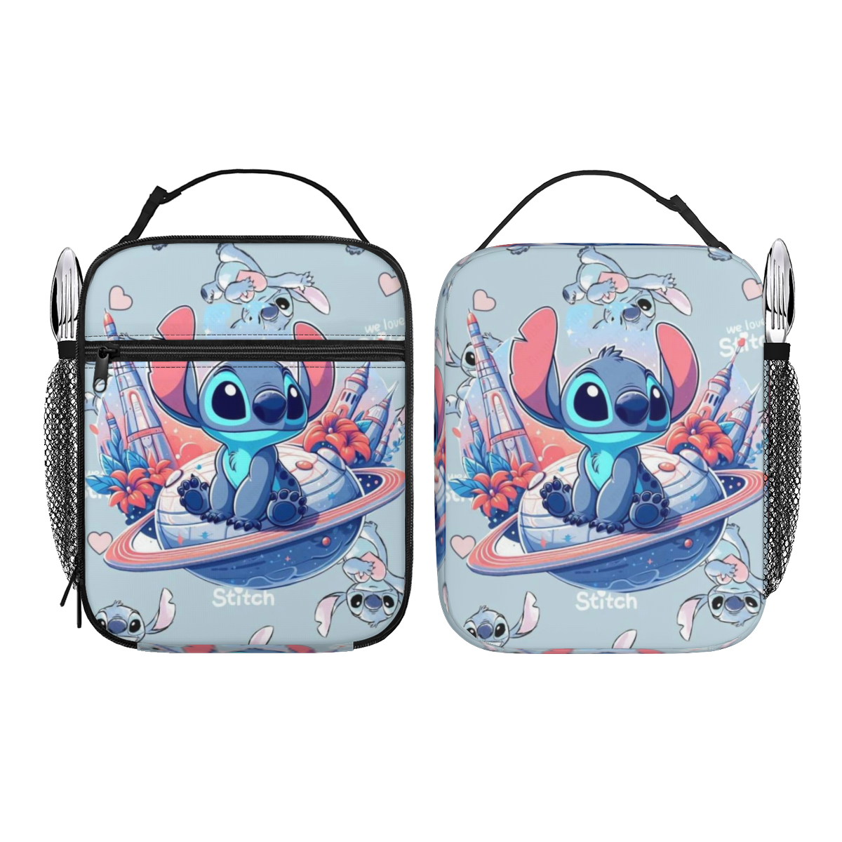 Stitch Lunch Bag Insulated Lunch Box Unisex Reusable Lunchbox - Walmart.com