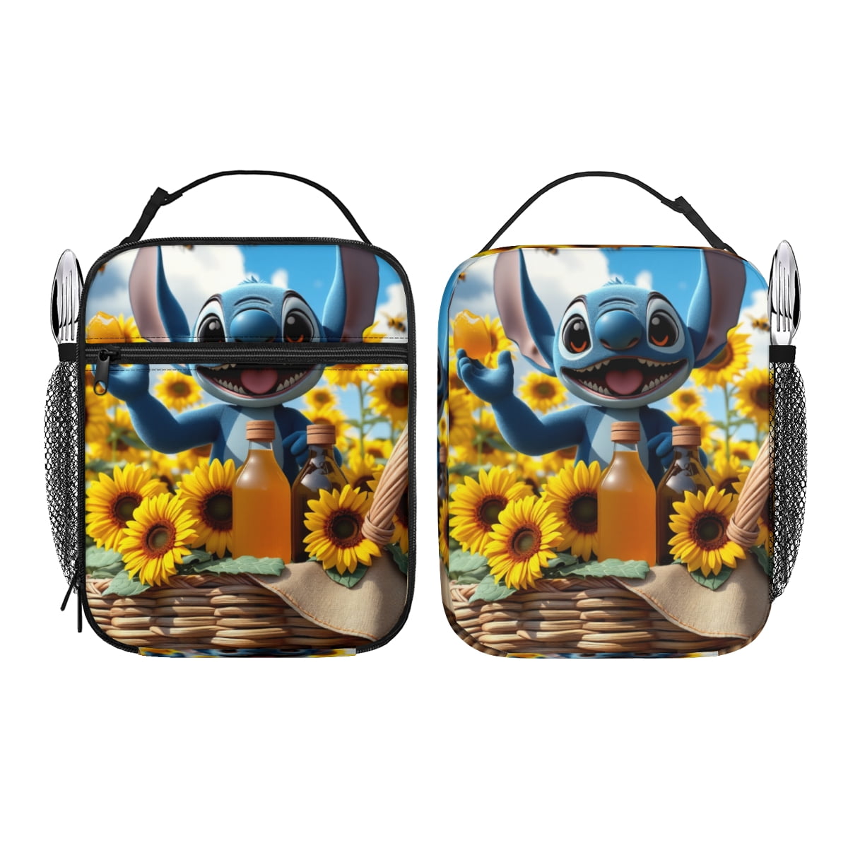 Stitch Lunch Bag Insulated Lunch Box Unisex Reusable Lunchbox - Walmart.com