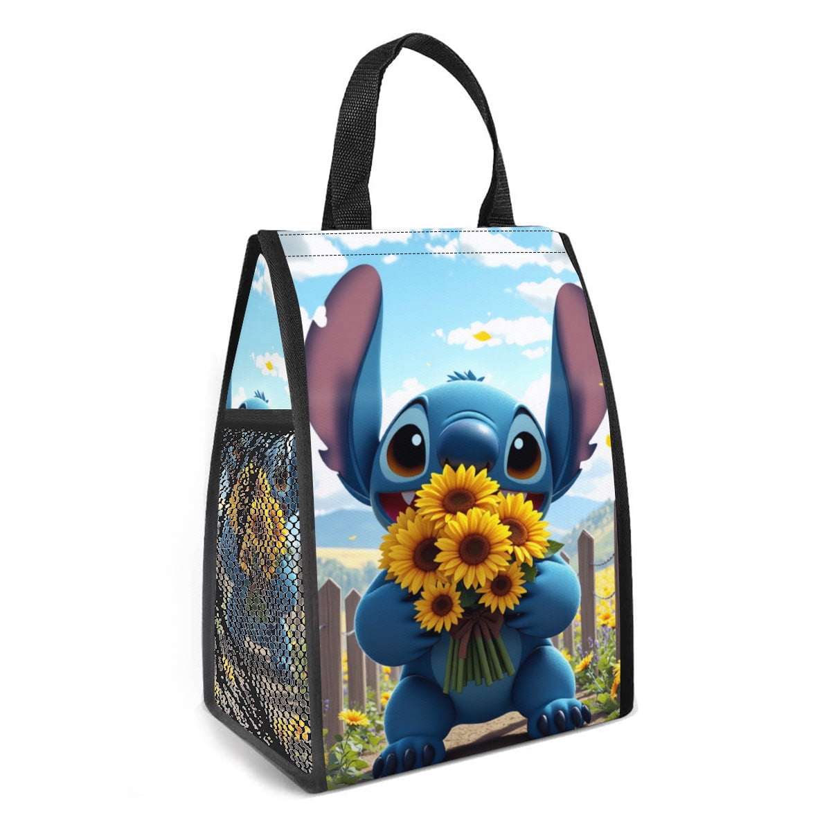 Stitch Lunch Bag Portable Stitch Lunch Box Insulated Handbag Suitable ...