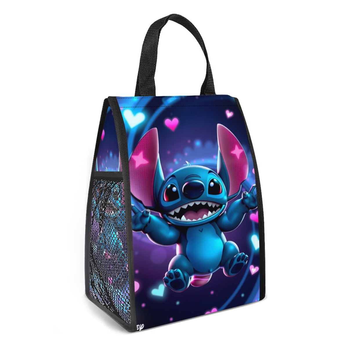Stitch Lunch Bag Portable Stitch Lunch Box Insulated Handbag Suitable ...