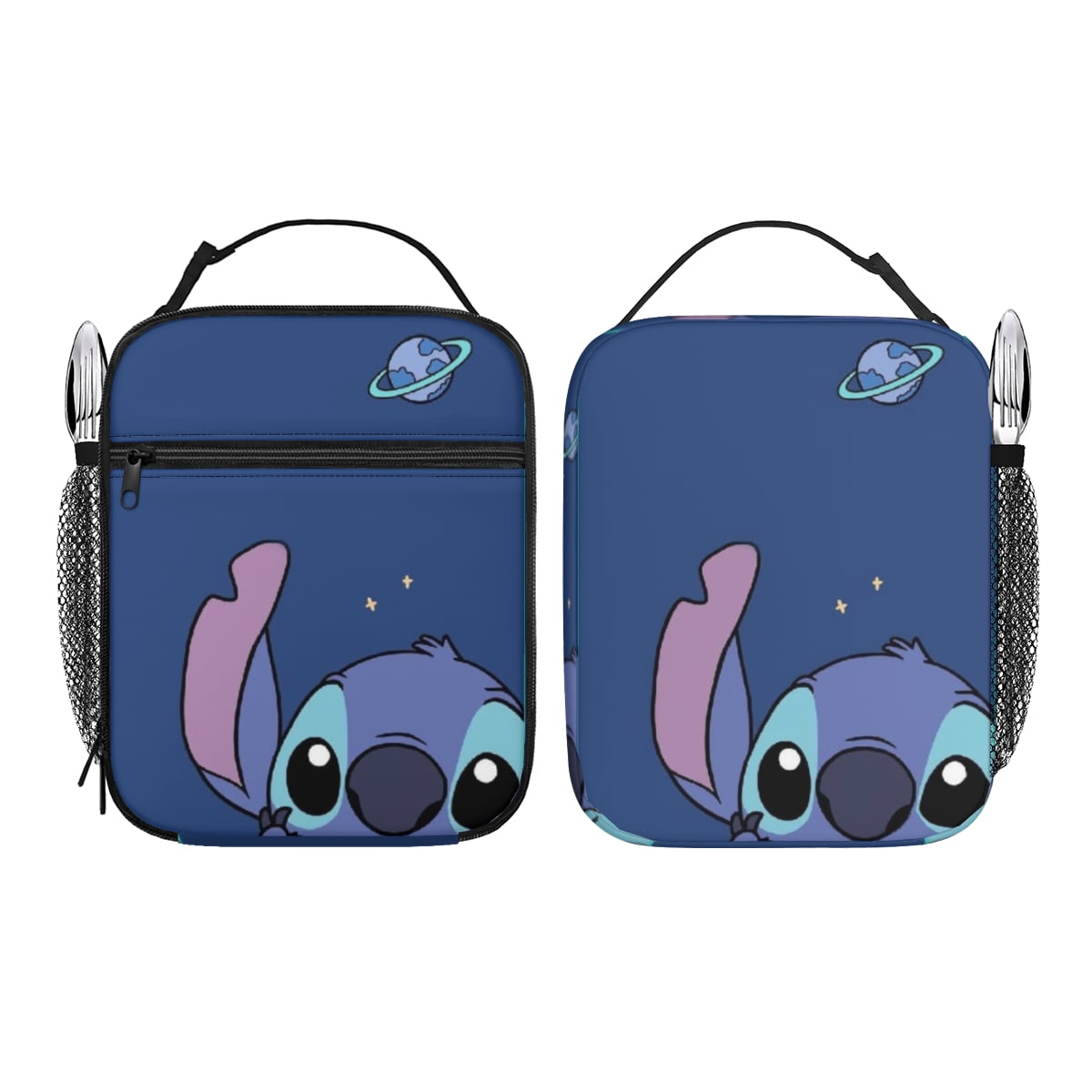 Stitch Lunch Bag Portable Stitch Lunch Box Insulated Handbag Suitable ...