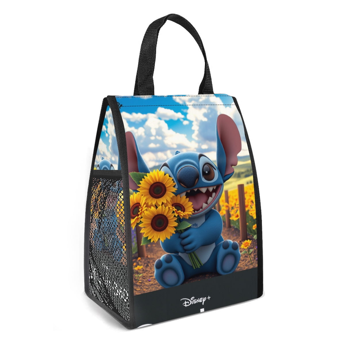 Stitch Lunch Bag Portable Stitch Lunch Box Insulated Handbag Suitable ...