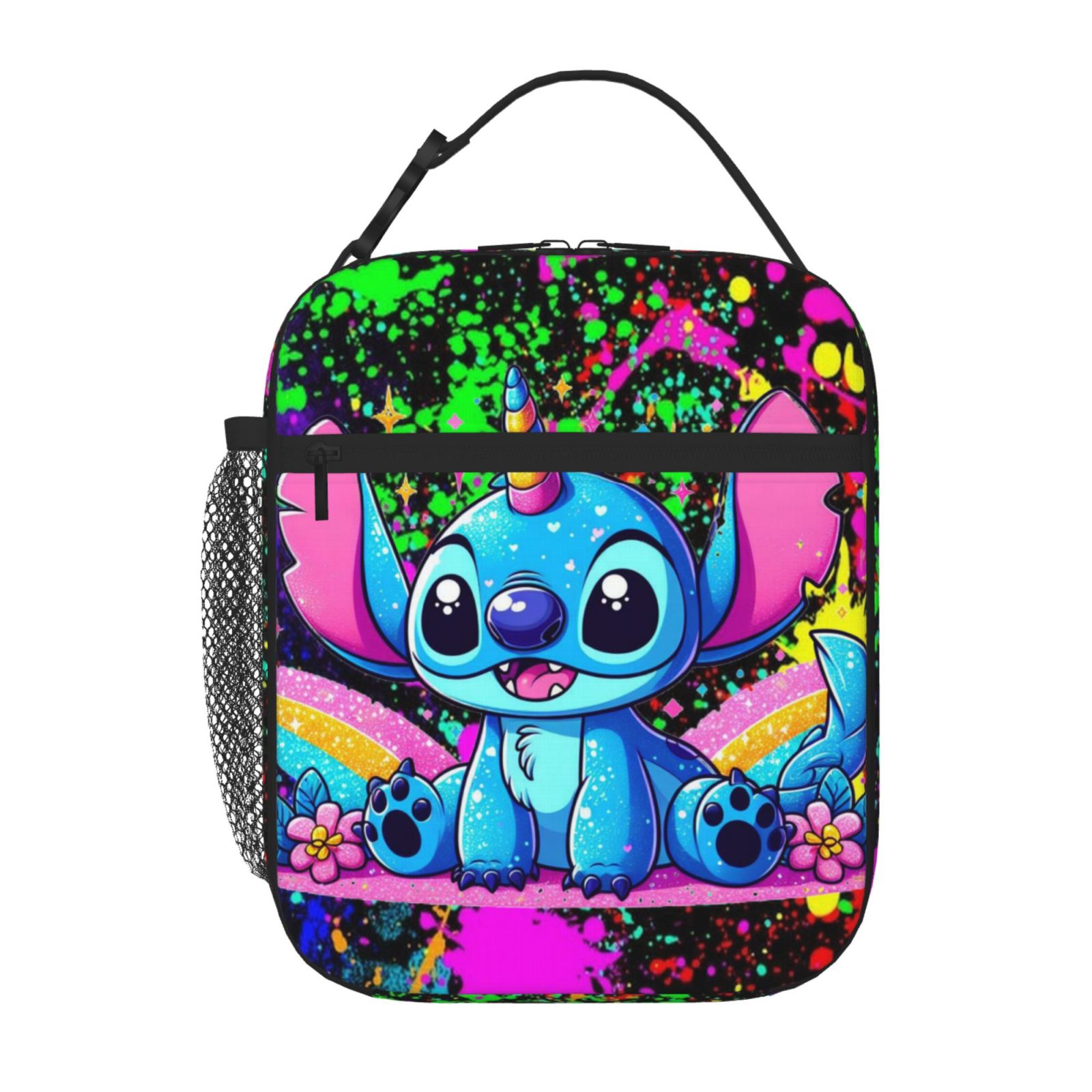 Stitch Lunch Bag, Reusable Portable Lunch Box, Leakproof Tote Bag ...
