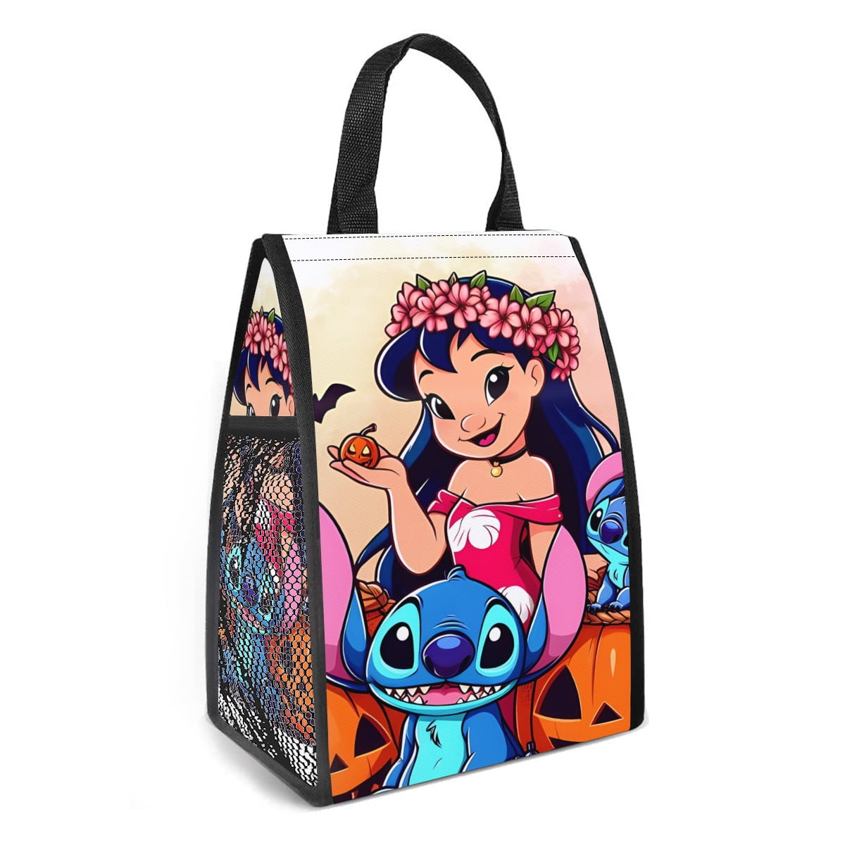 Stitch Lunch Box Portable Cute Stitch Lunch Bag Insulated Handbag ...