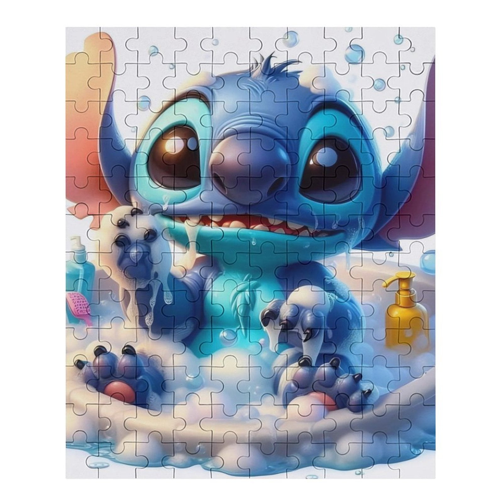 Stitch Merch Stitch Puzzles for Kids 120 PCS Puzzle Toys Christmas Gift ...
