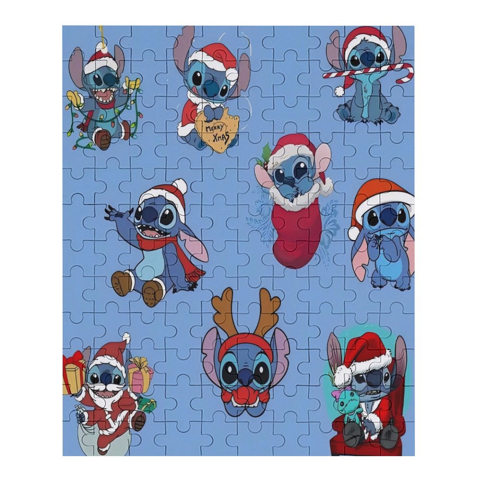 Stitch Merch Stitch Puzzles for Kids 120 PCS Puzzle Toys Christmas Gift ...