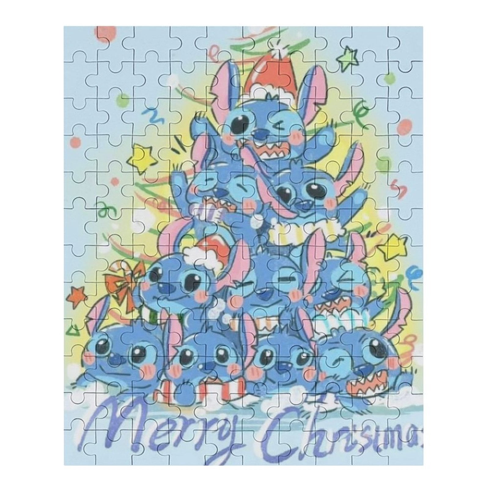 Stitch Merch Stitch Puzzles for Kids 120 PCS Puzzle Toys Christmas Gift ...