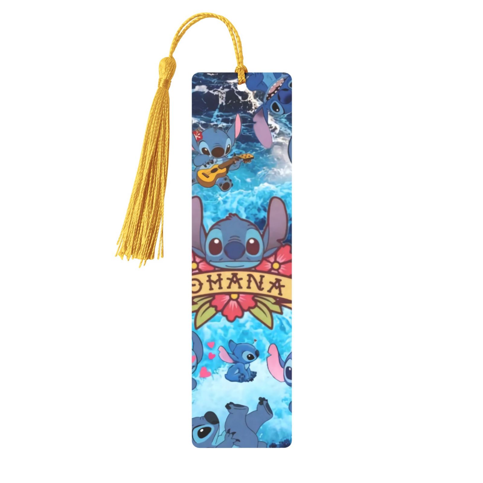 Stitch Metal bookmark with tassel, Aluminum alloy bookmark for Book ...