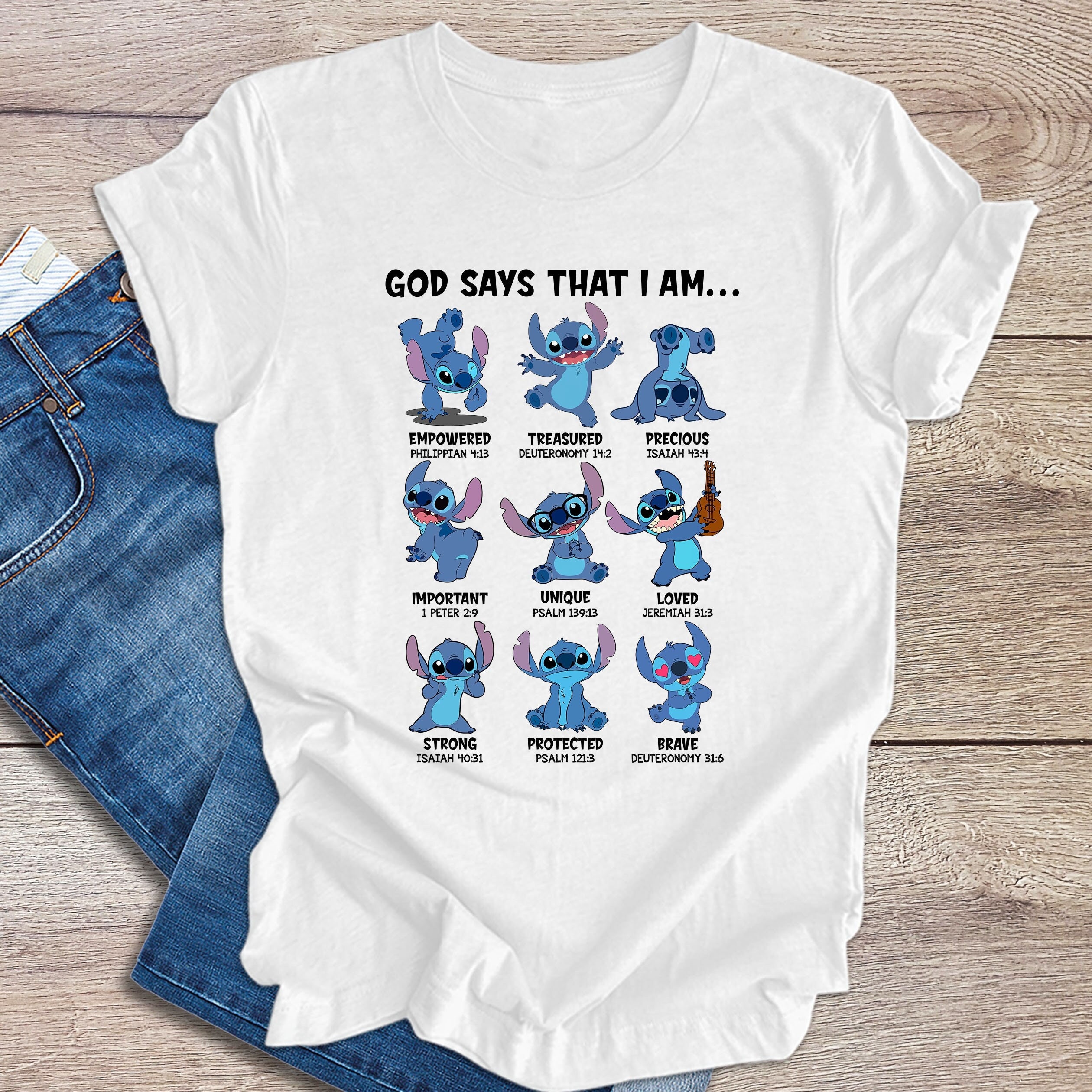 Stitch Mode Shirt, God Say That I Am Disney Stitch Shirt, Stitch ...