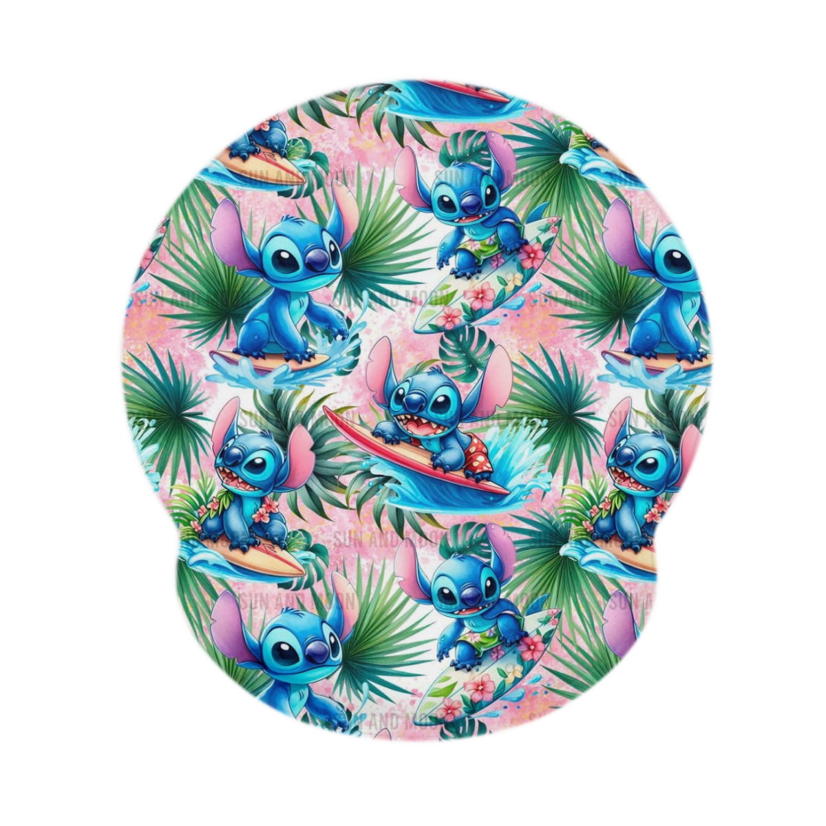 Stitch Mouse Pad Wrist Support Game Accessory Pad Cute Design Mouse Pad ...